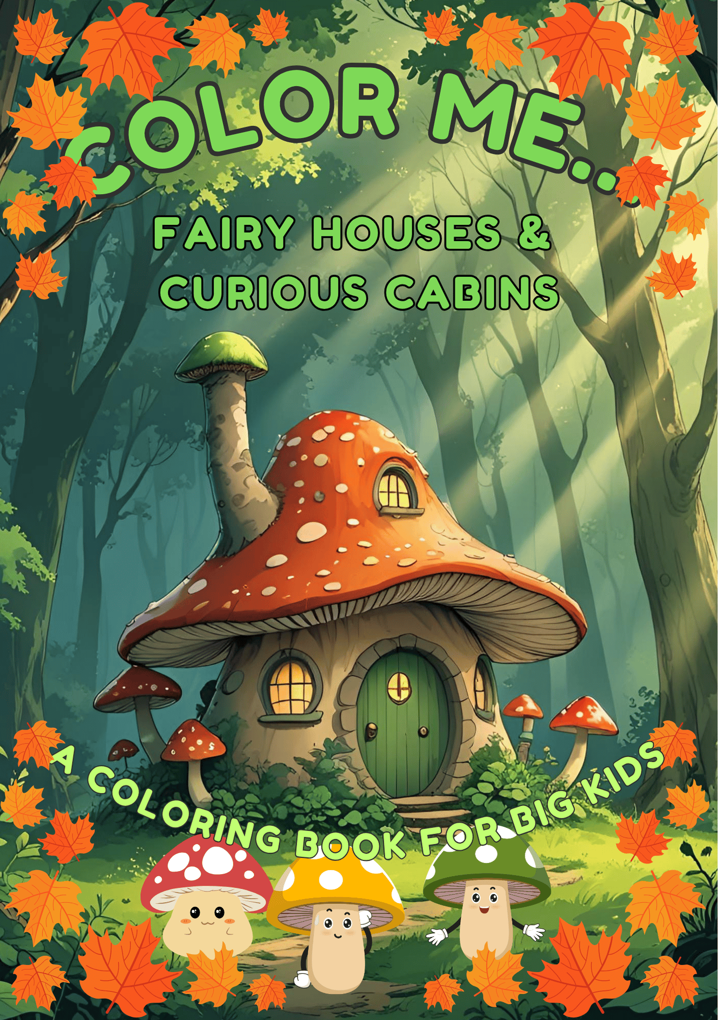 Color Me... Fairy Houses & Curious Cabins - Payhip