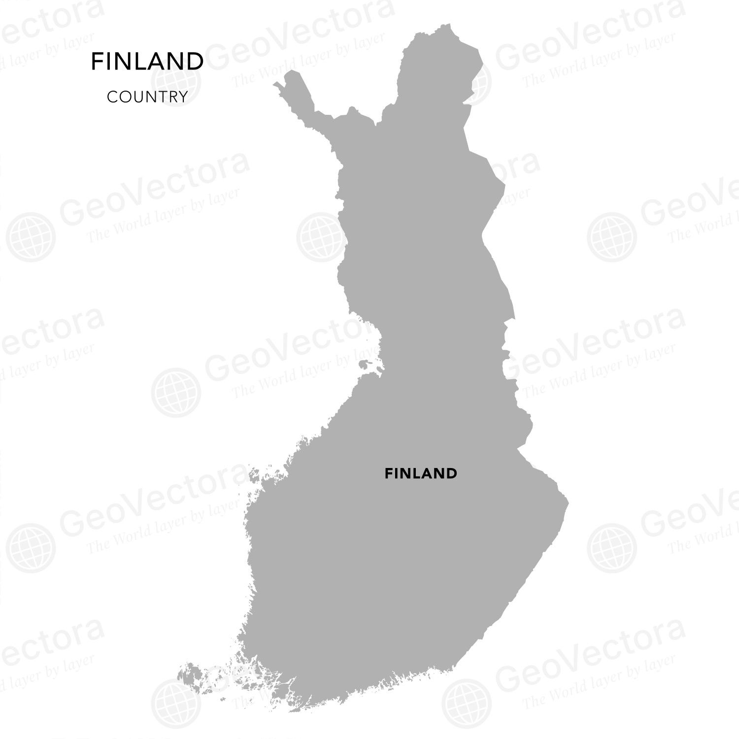 Geovectora - FINLAND - Country