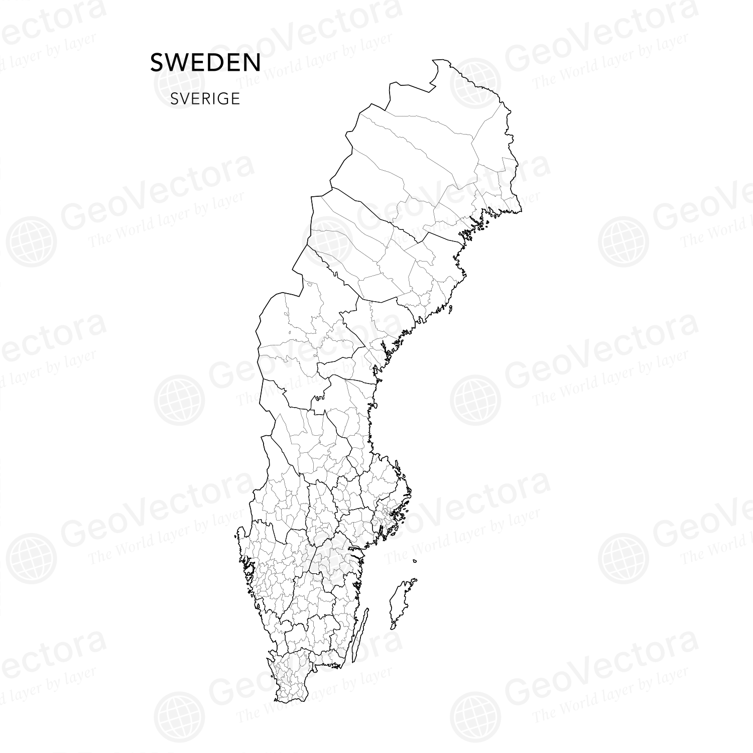 Geovectora - SWEDEN - Country