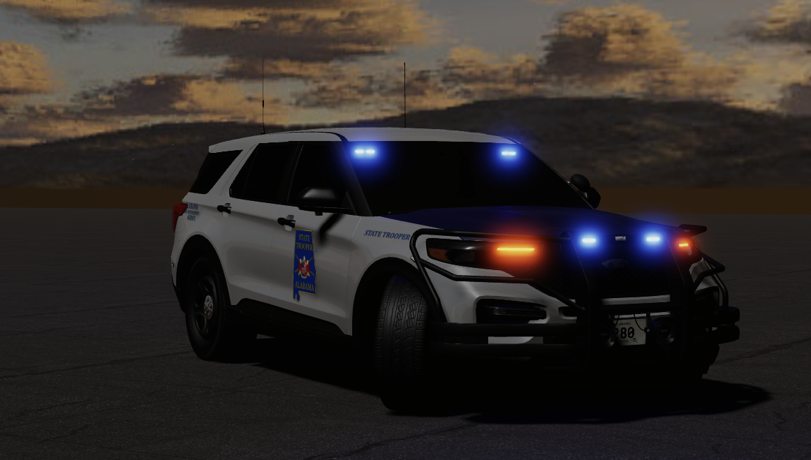 2020 Ford Explorer Alabama State Trooper SlickTop - Payhip