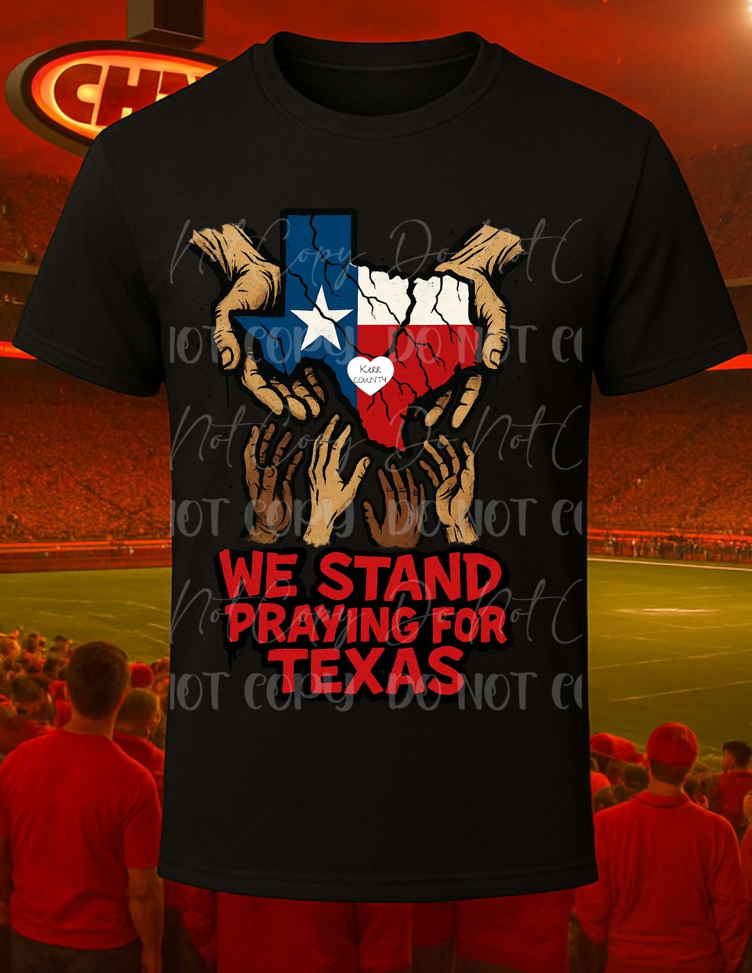 We Stand Praying for Texas – Flood Relief Digital Art | Texas Strong ...