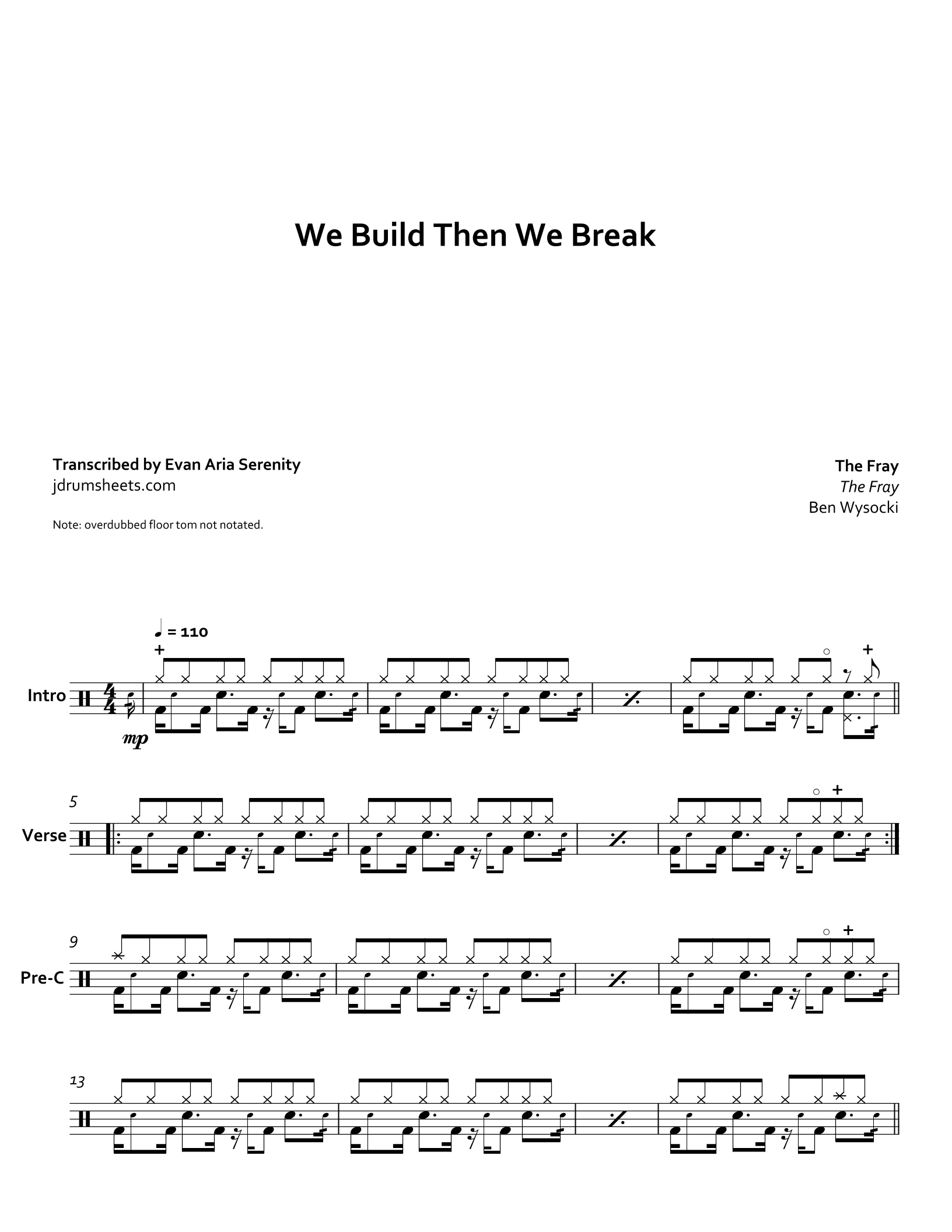 The Fray - We Build Then We Break