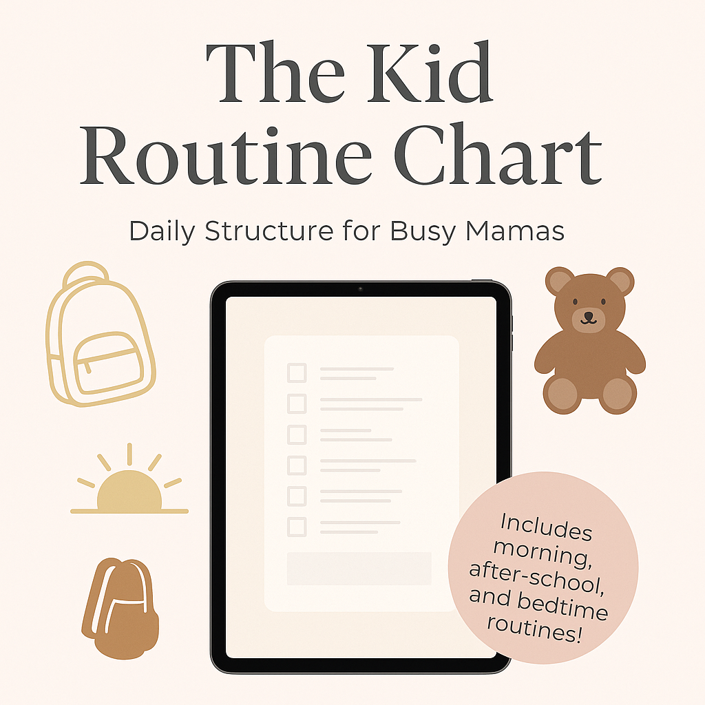 Soft Start Routine Chart for Kids - Payhip