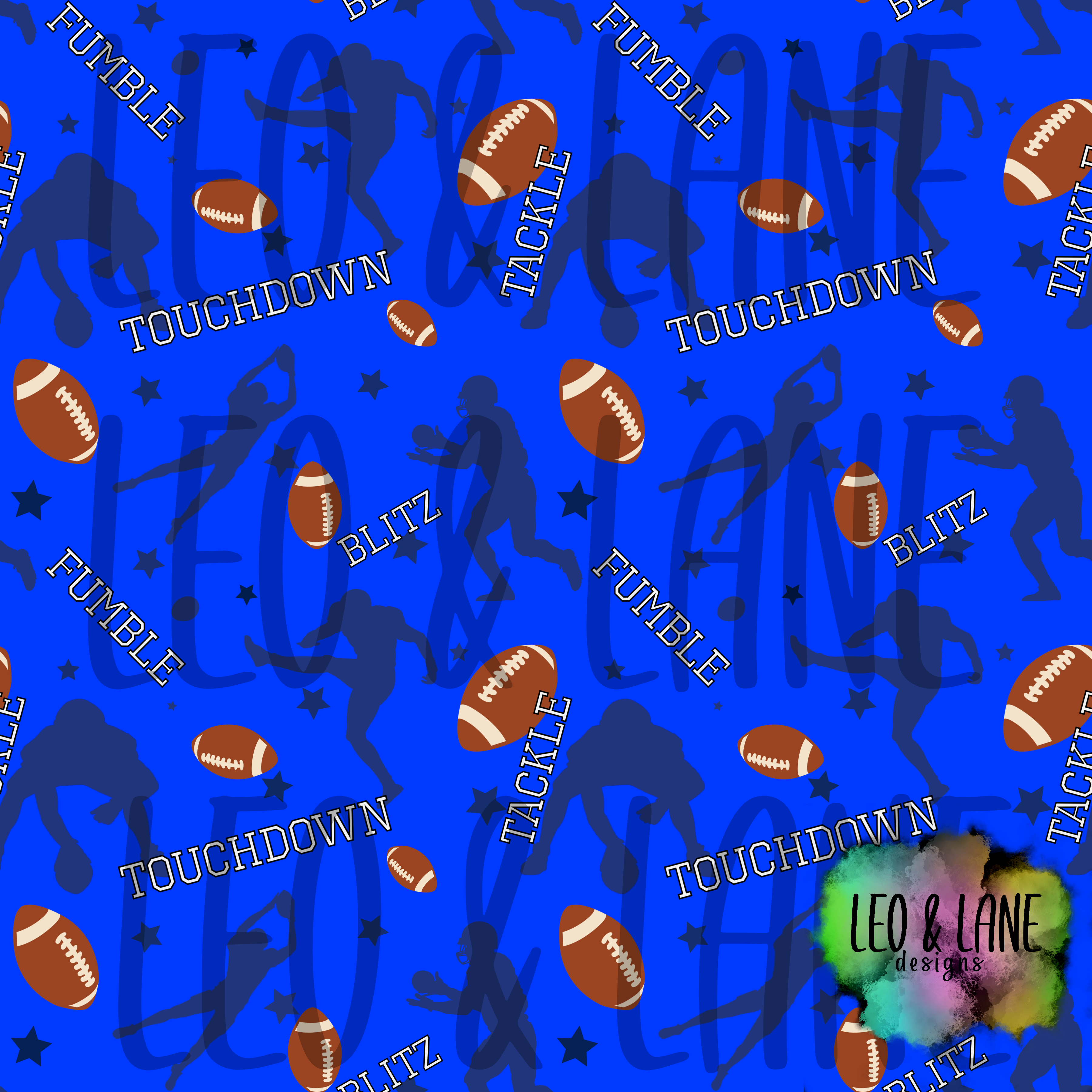 Blue Football - Payhip