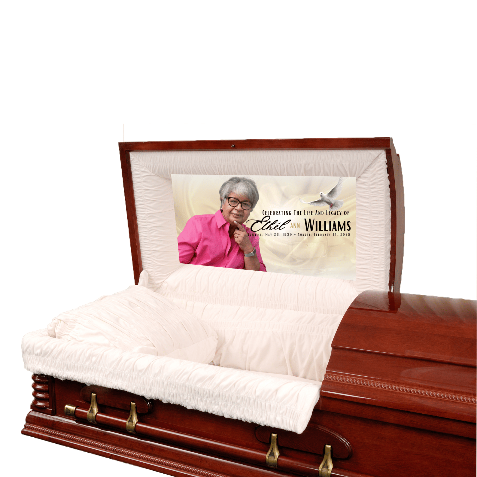 Custom Casket Panel Insert - Payhip