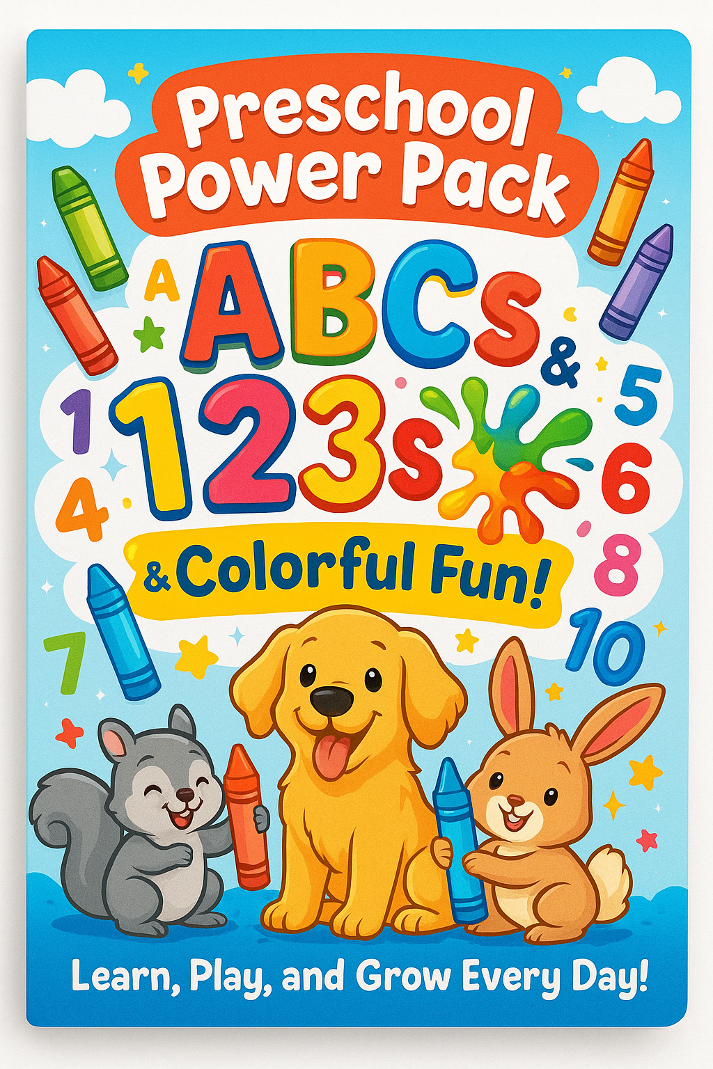ABC, 123, Color With Me - Payhip