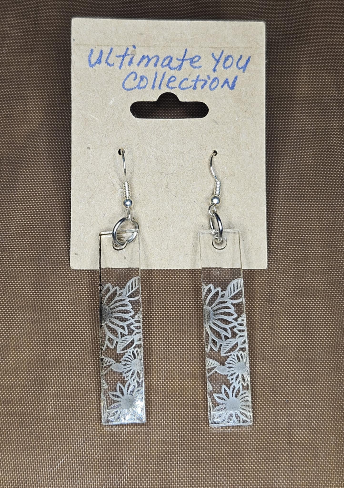 Daisy Acrylic - Laser Cut & Engraved Earrings - Payhip