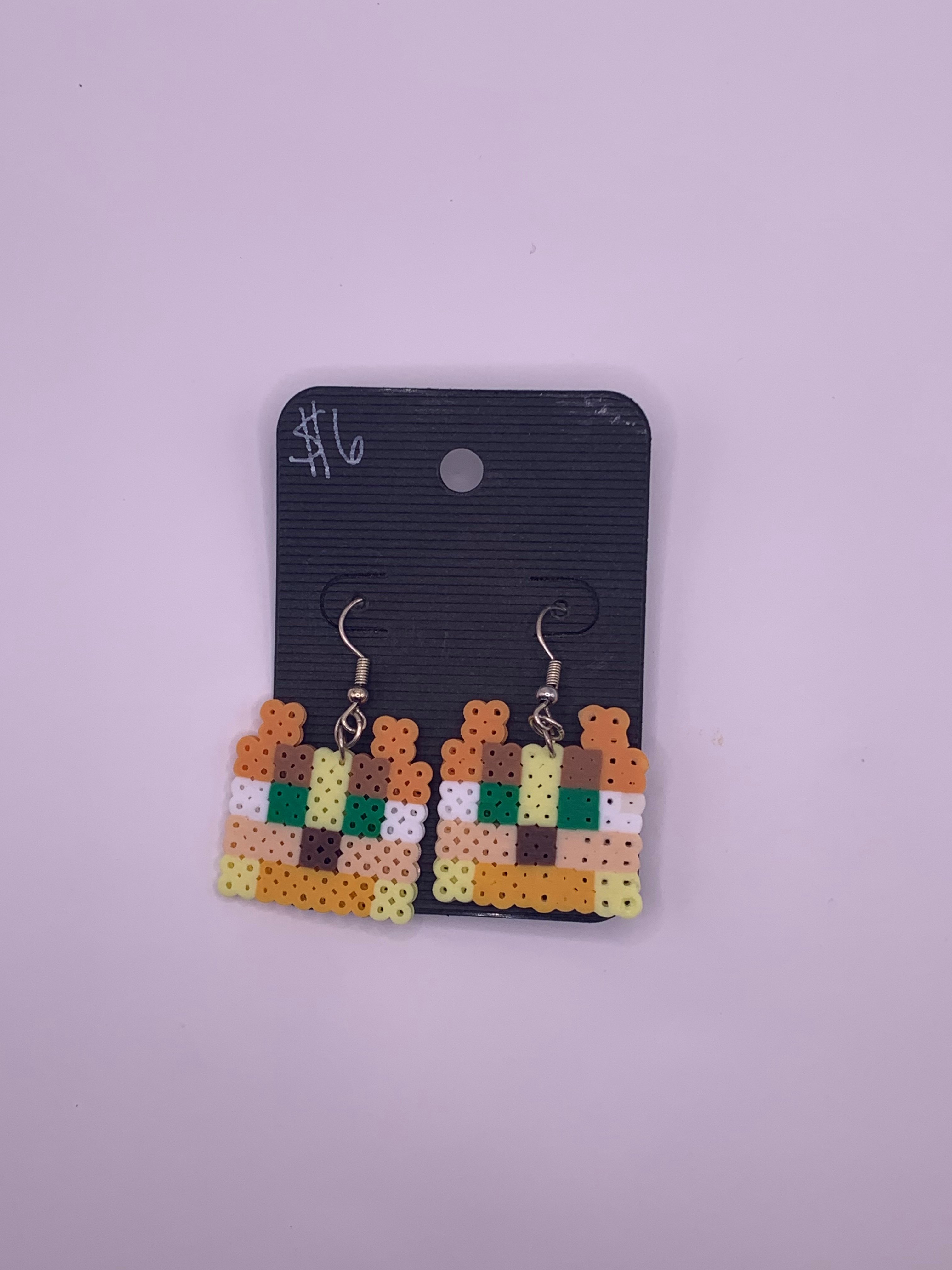 Red Cat | Minecraft Earrings - Payhip