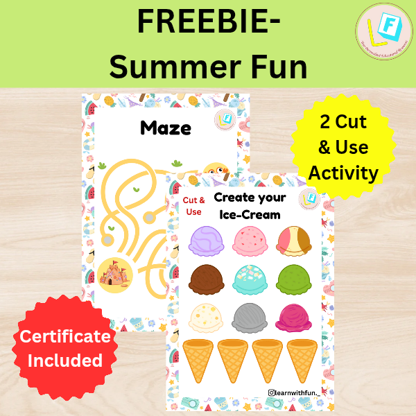July Freebie - Summer Fun - Payhip
