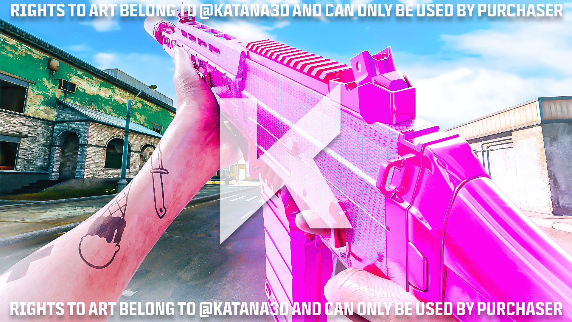 COD/Warzone Thumbnail - Plague Diamond Grau - Payhip