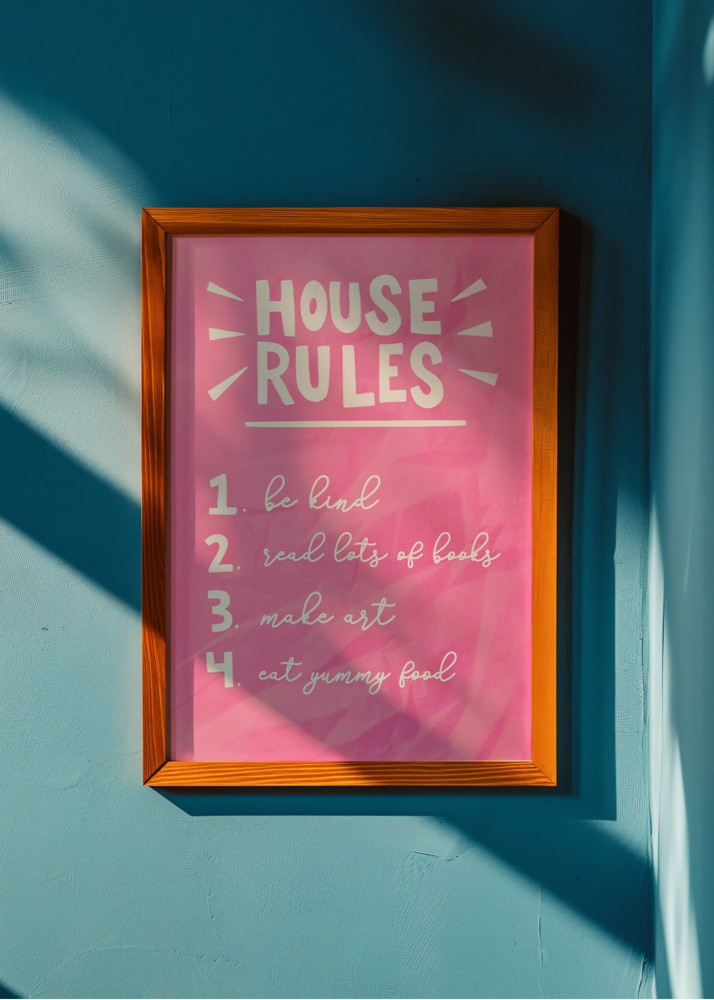 House Rules, Pink—Digital Art Print - Payhip