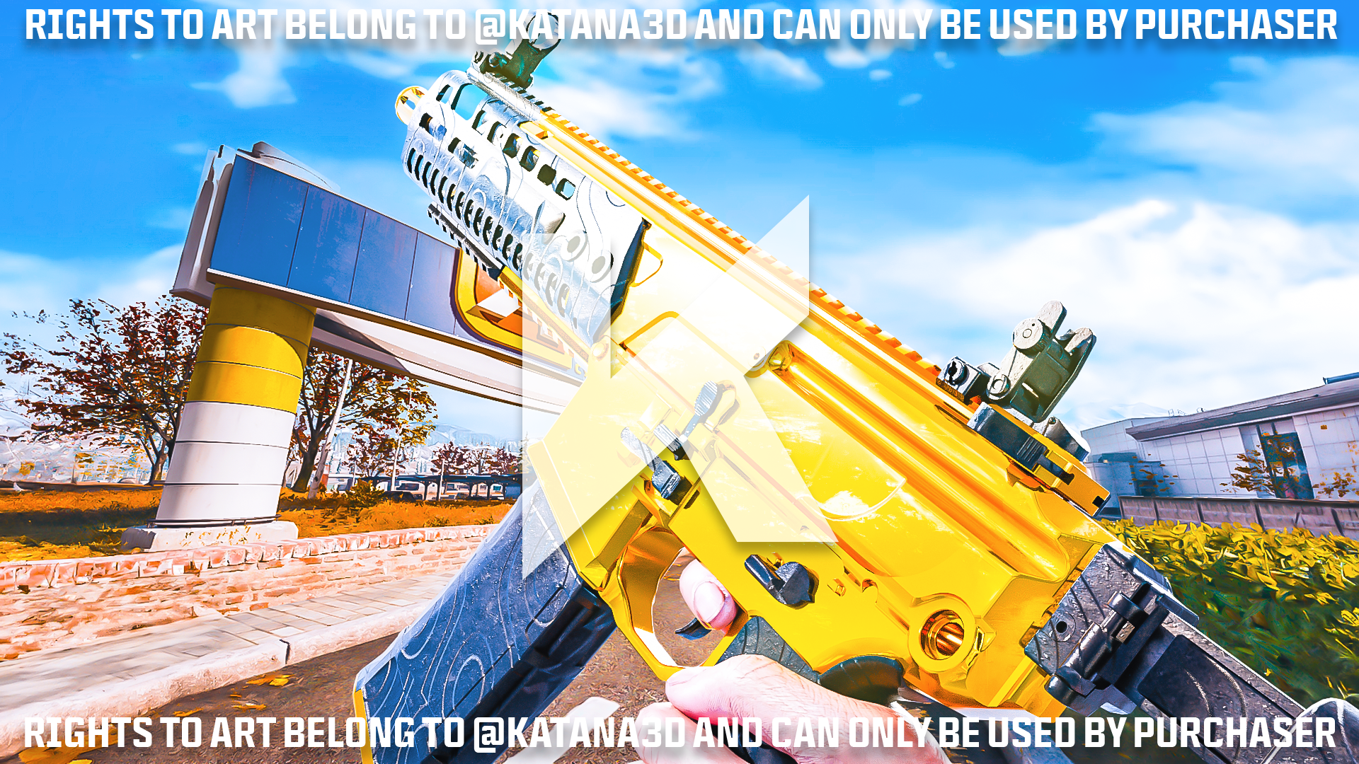 COD/Warzone Thumbnail - Gold M13 (Rebirth Verdansk) - Payhip