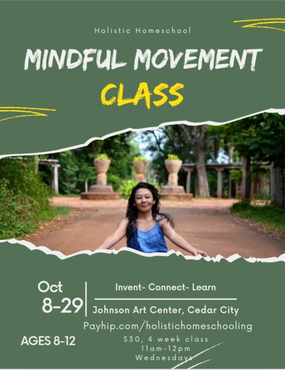Mindful Movement Class Ages 8-12 - Payhip