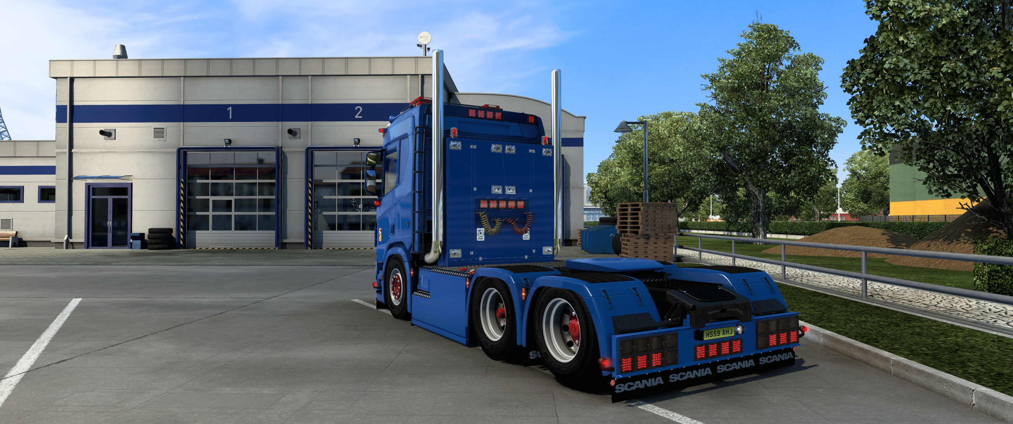 mudguard tuning part] Scania NG Covers for rear fenders - Payhip