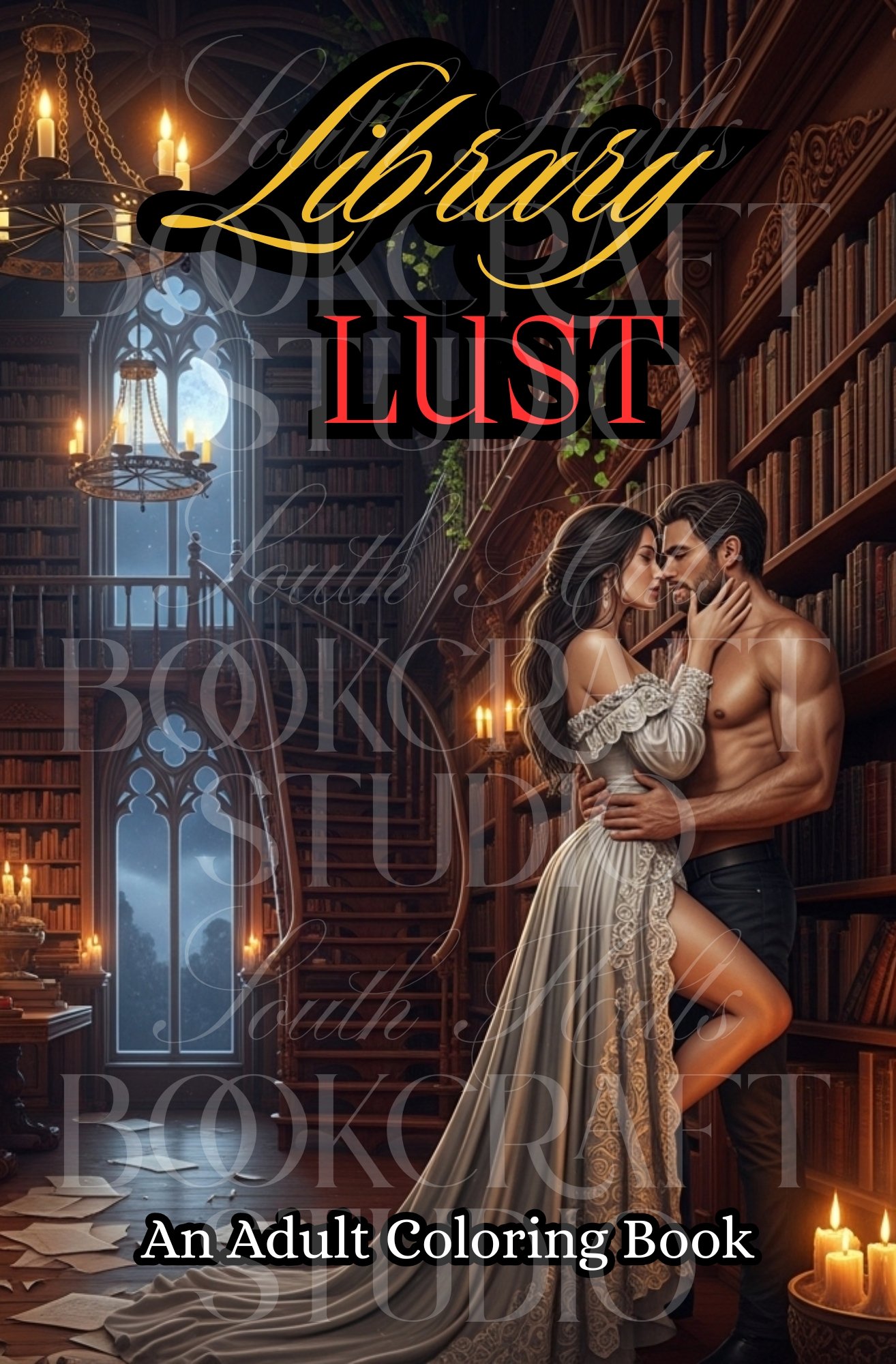 Library Lust: An Adult Coloring Book - Payhip