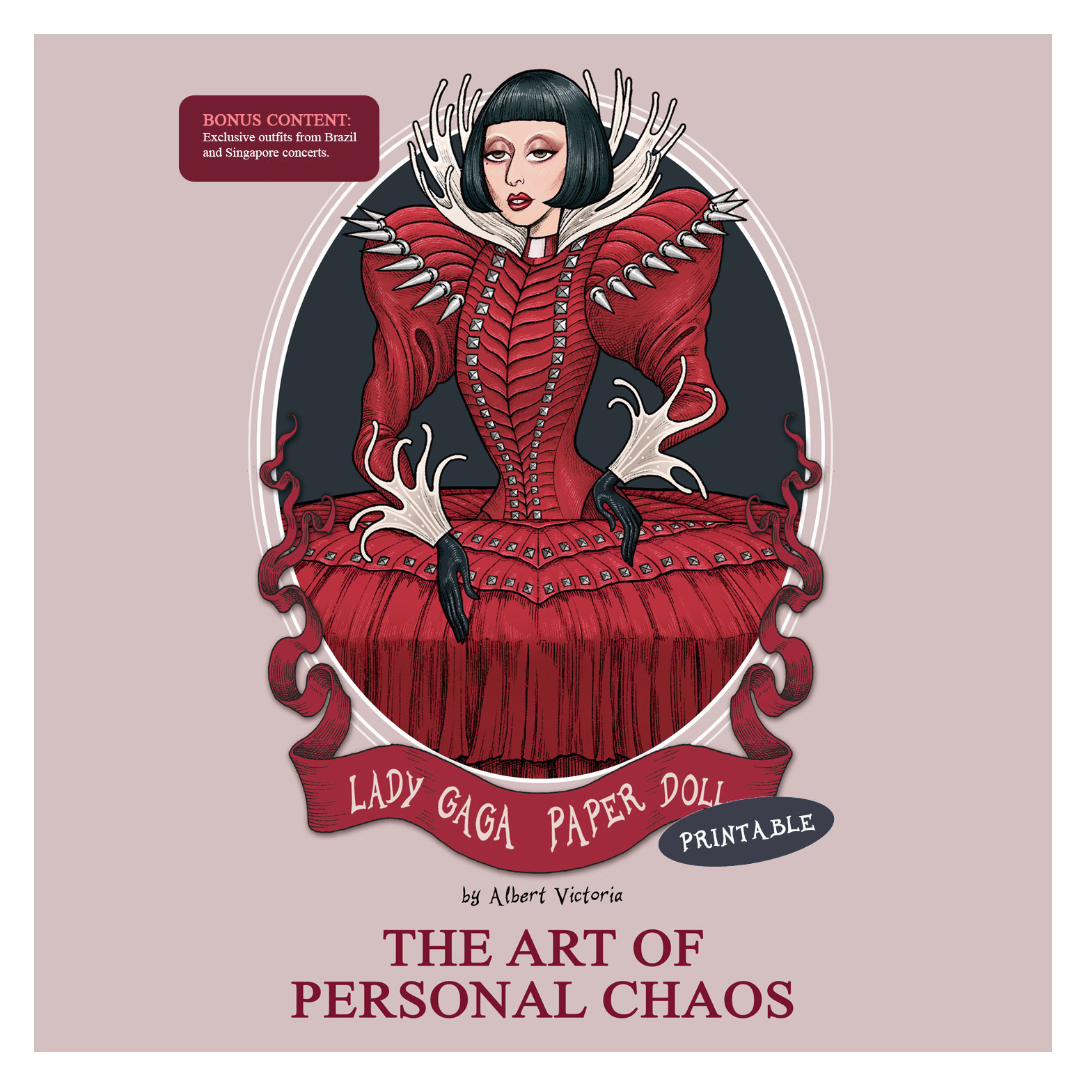 Lady Gaga Paper Doll - The Art of Personal Chaos concert [PACK] - Payhip