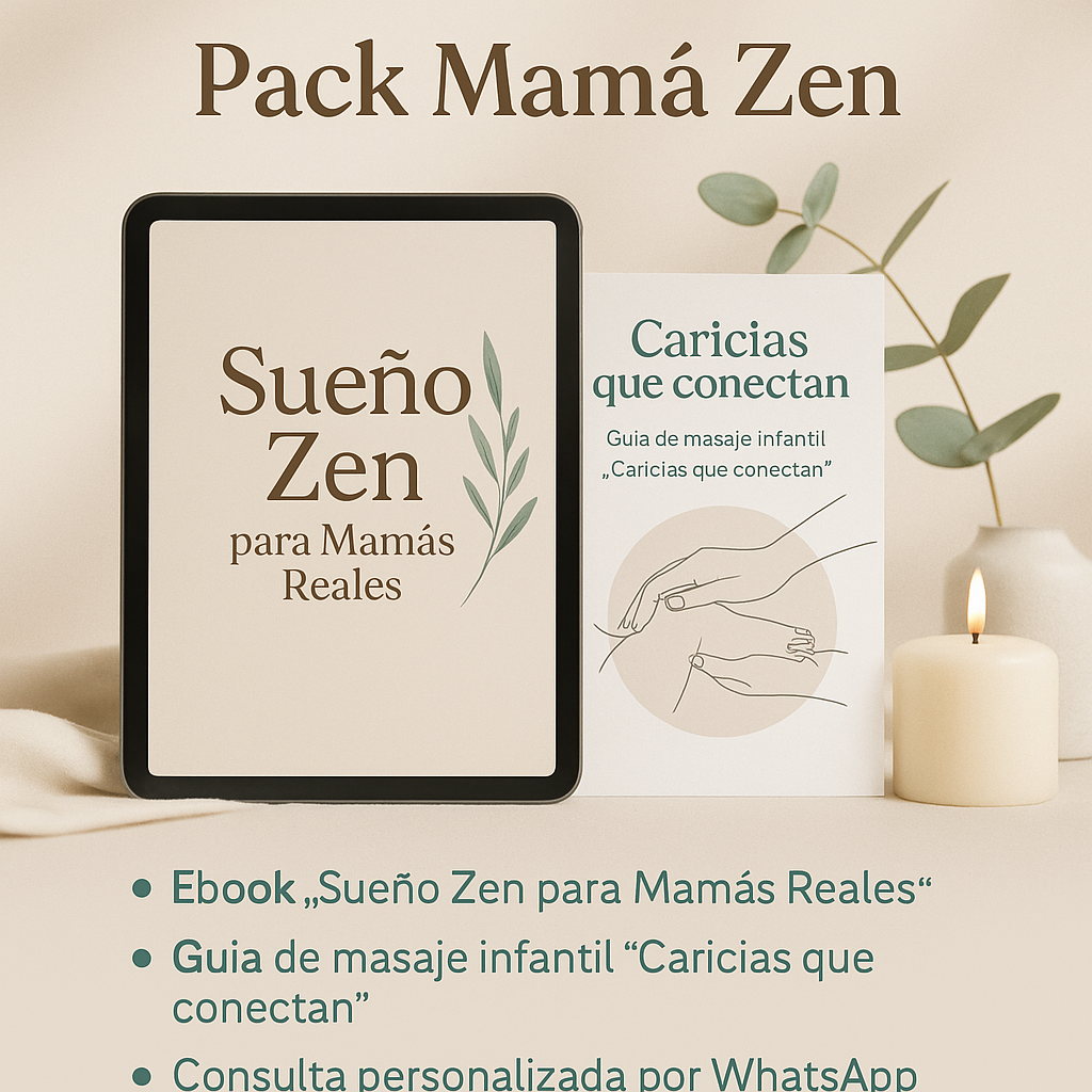 sueño Zen- Pack MAMÁ ZEN (Ebook guía de Masaje infantil consulta ...