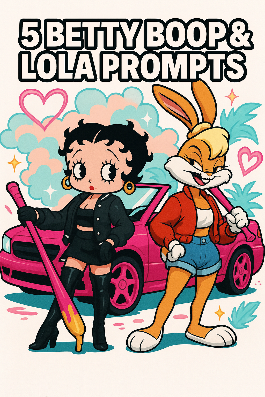 5 Betty Boop and Lola Prompts - Payhip