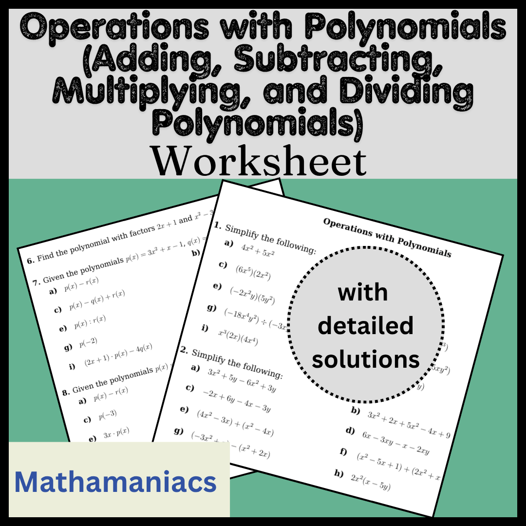 Multiplying out single brackets (harder) worksheet (with solutions)