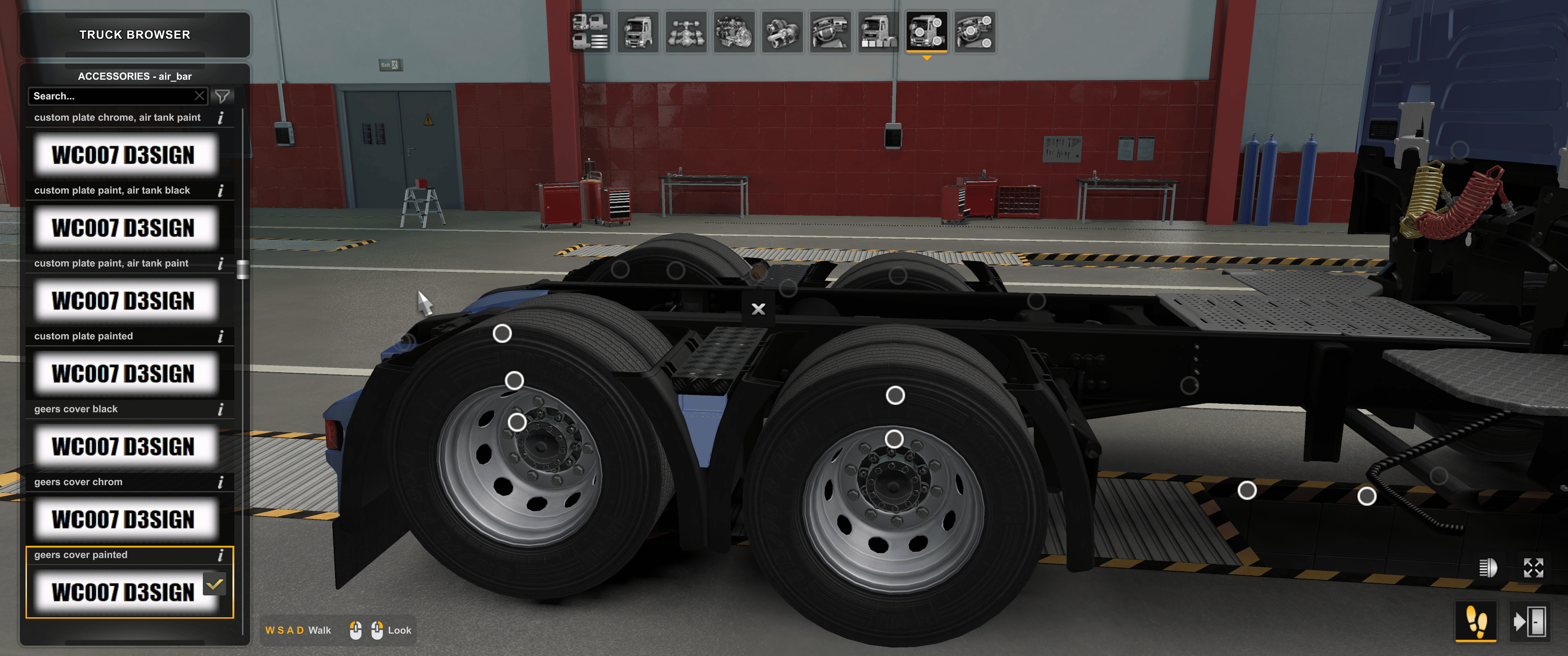 ;*[air tuning part] Scania NG rear fender Geers cover - Payhip