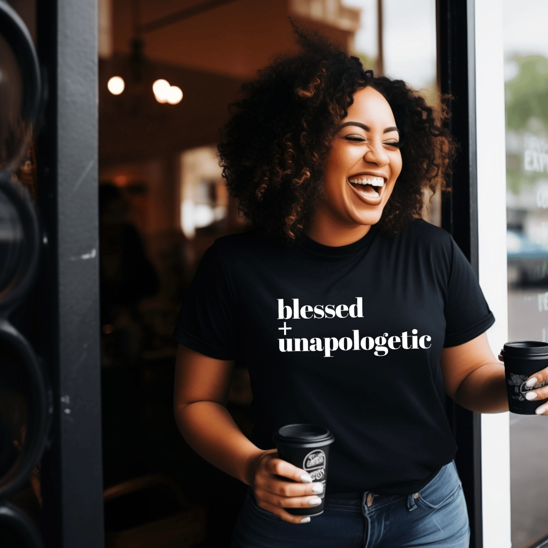 blessed unapologetic Tee - Payhip