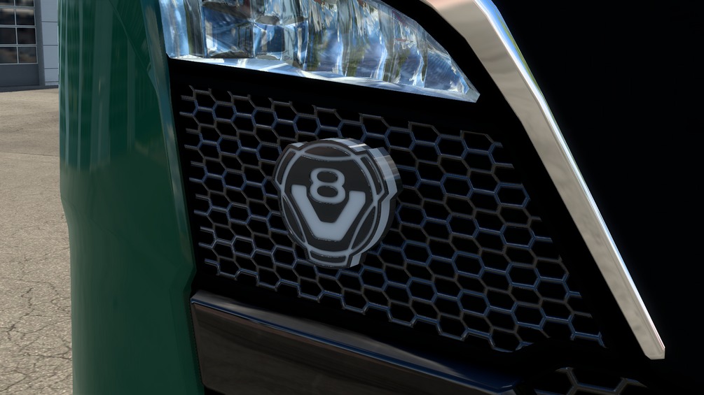 V8 Light Badges Black Chrome Paint - Payhip