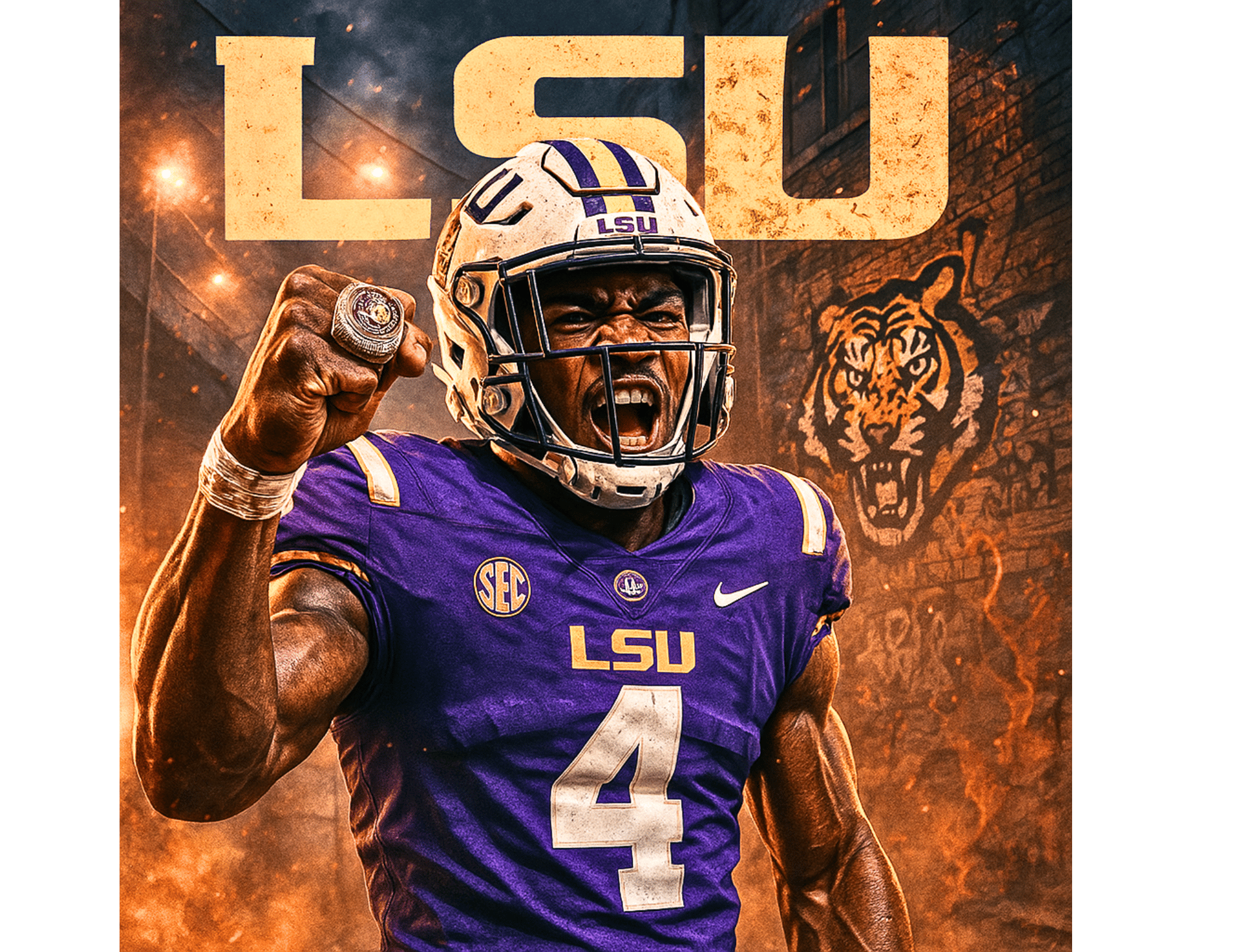 LSU TIGERS DOMINATE 2025 PNG – BAYOU PRIDE FAN EDITION - Payhip