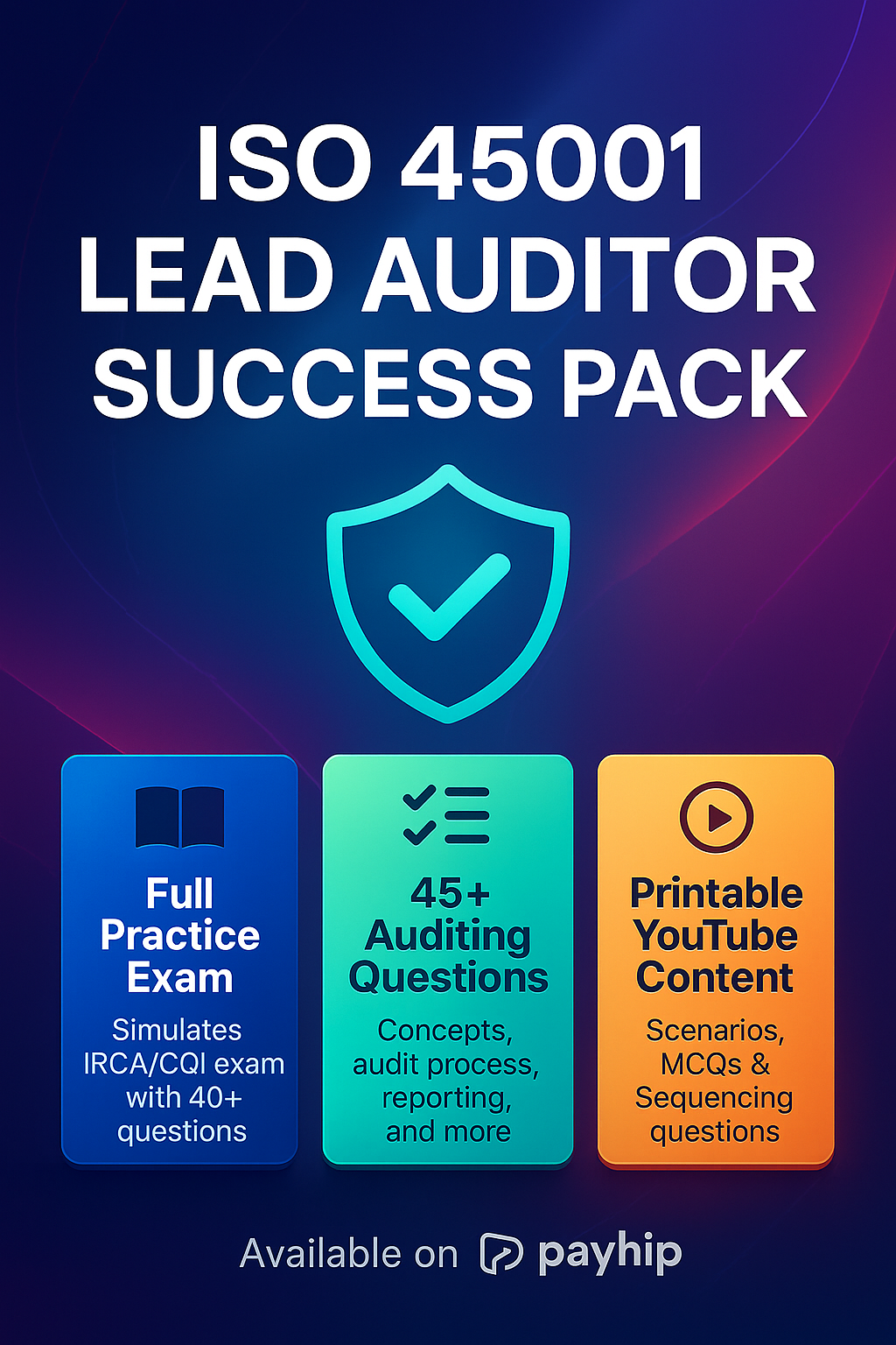ISO 45001 Lead Auditor Success Pack - Payhip