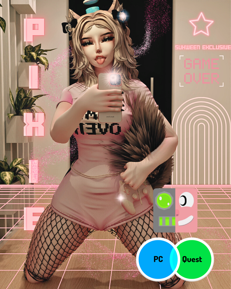 Pixie // The Gamer Girl FREE IN SERVER [PC QUEST] Facetracking | FBT}