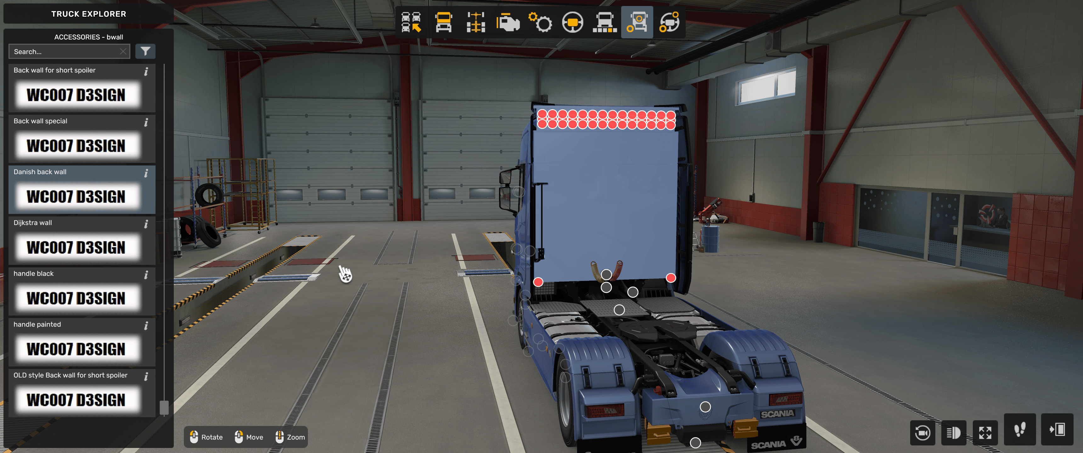 *[bwall tuning part] Scania NG Danish back wall V1 - Payhip