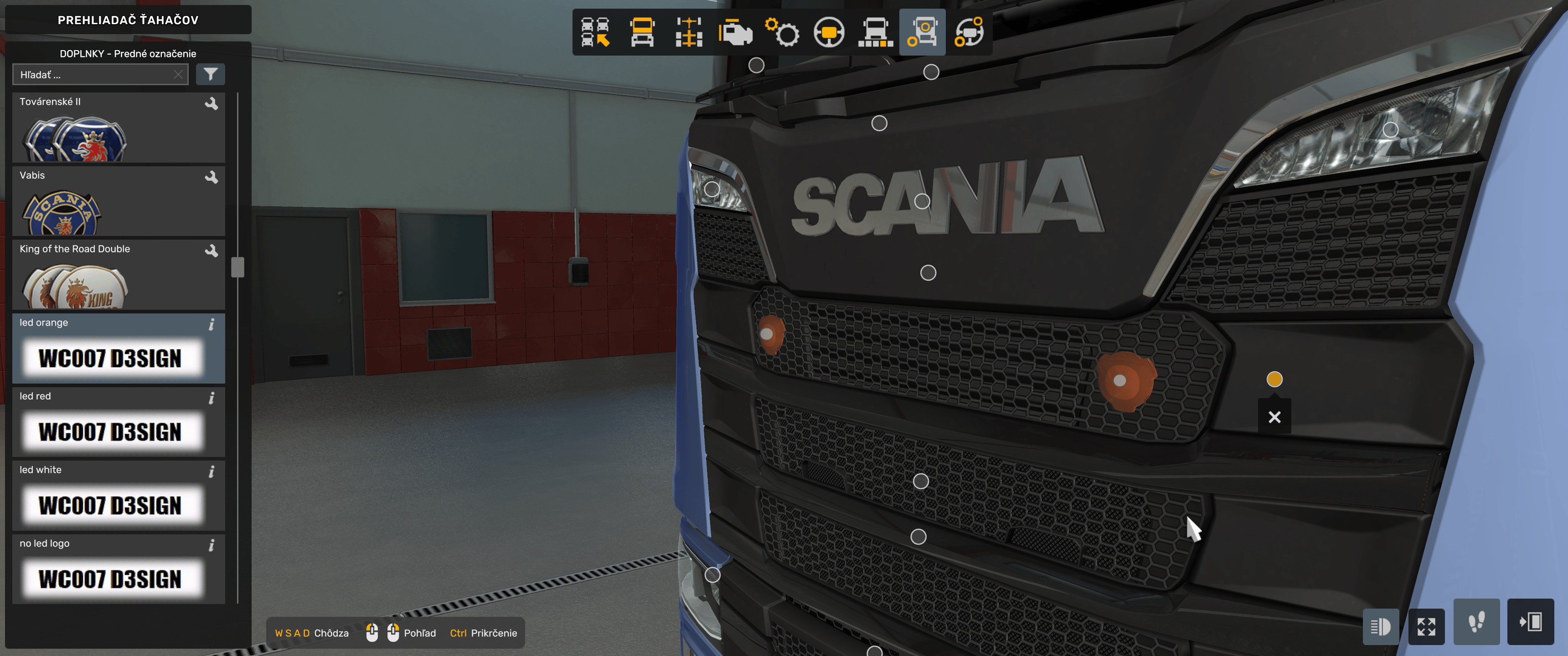 [front badge tuning part] Scania NG grill badge custom V2 - Payhip