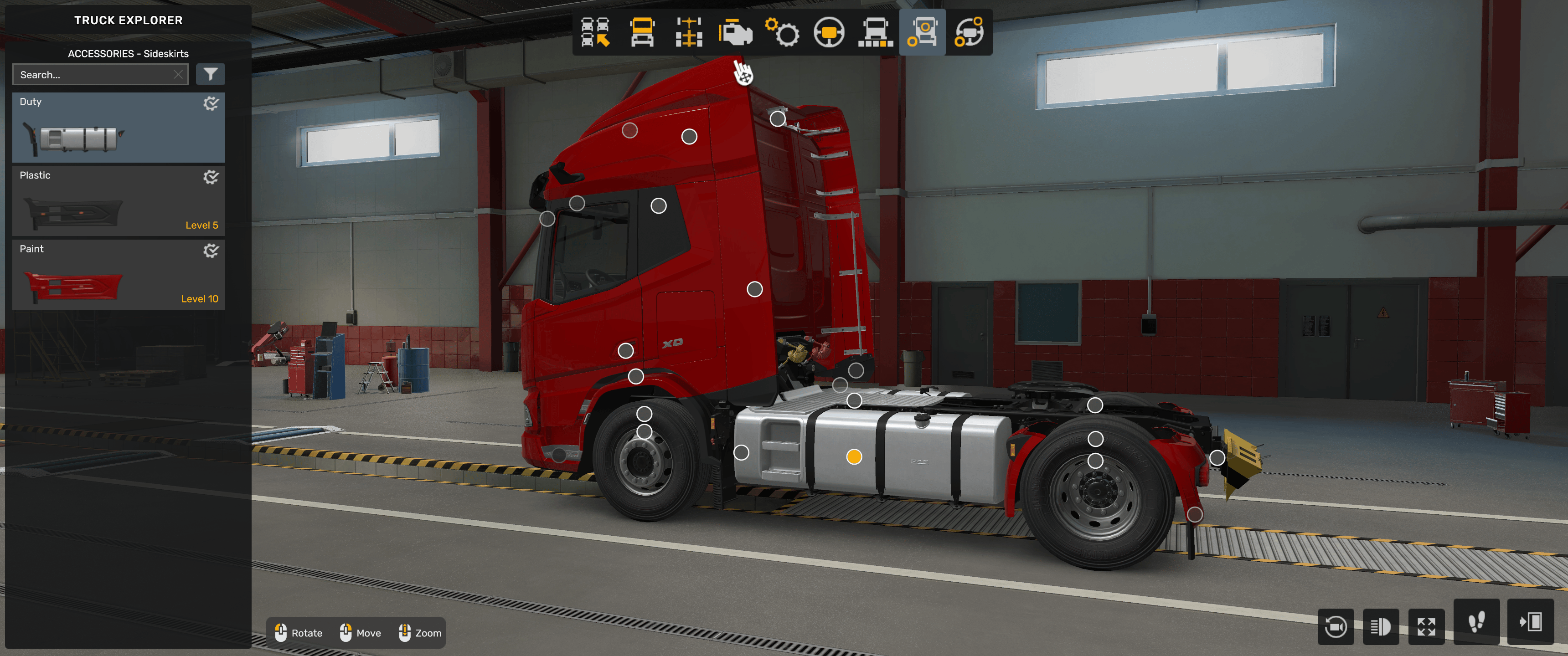[r_fender tuning part] DAF XD painted rear fenders - Payhip