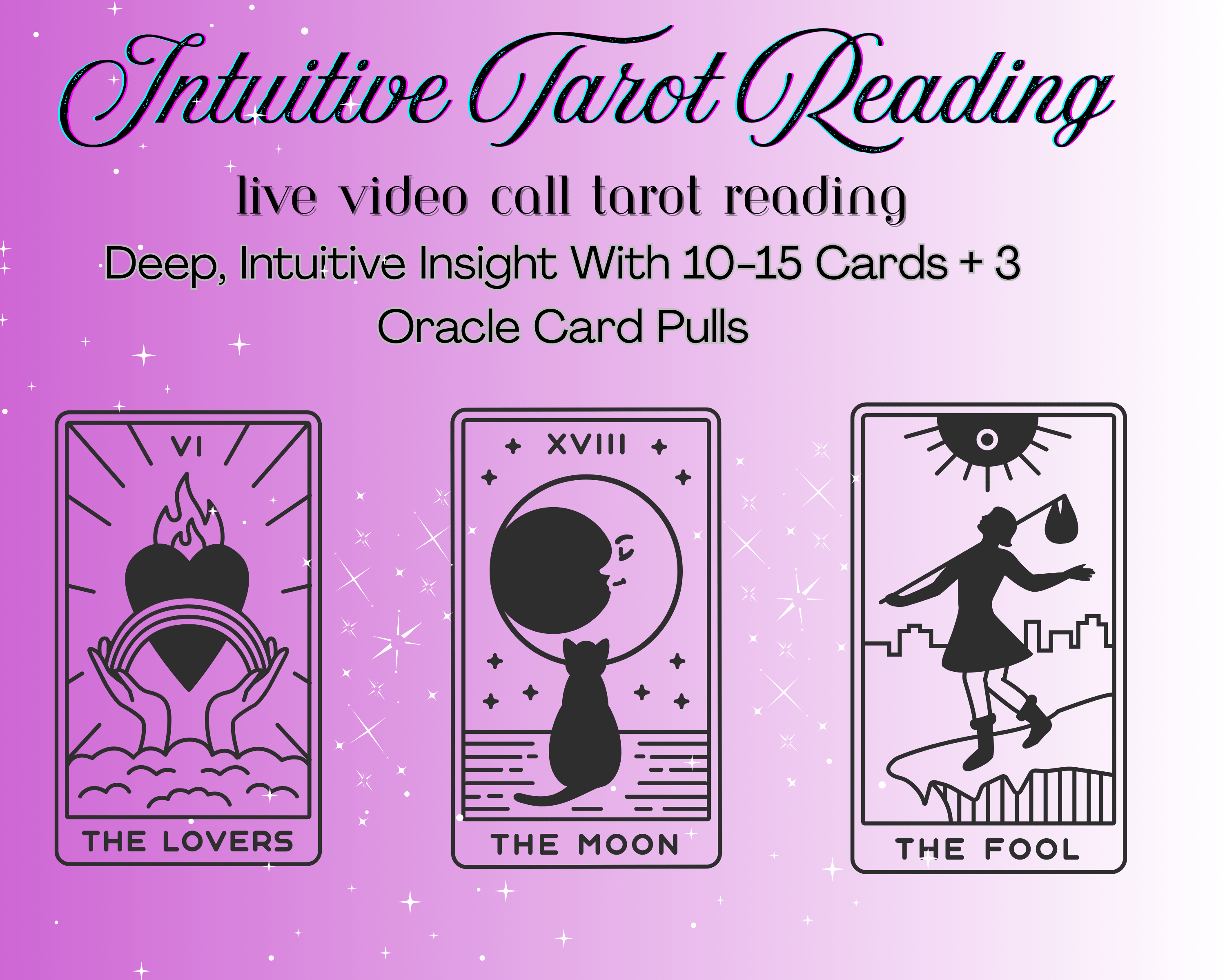In Depth Intuitive Tarot Reading (Via Video Call 20-30 Minutes) - Payhip