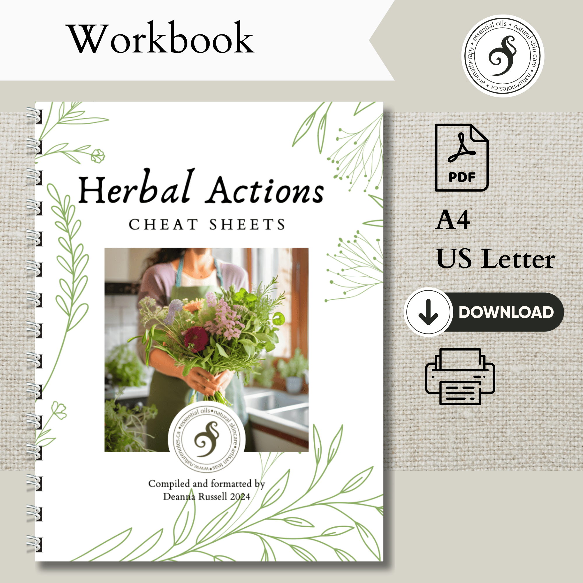 Herbal actions cheat sheets for 50 herbal actions - Payhip