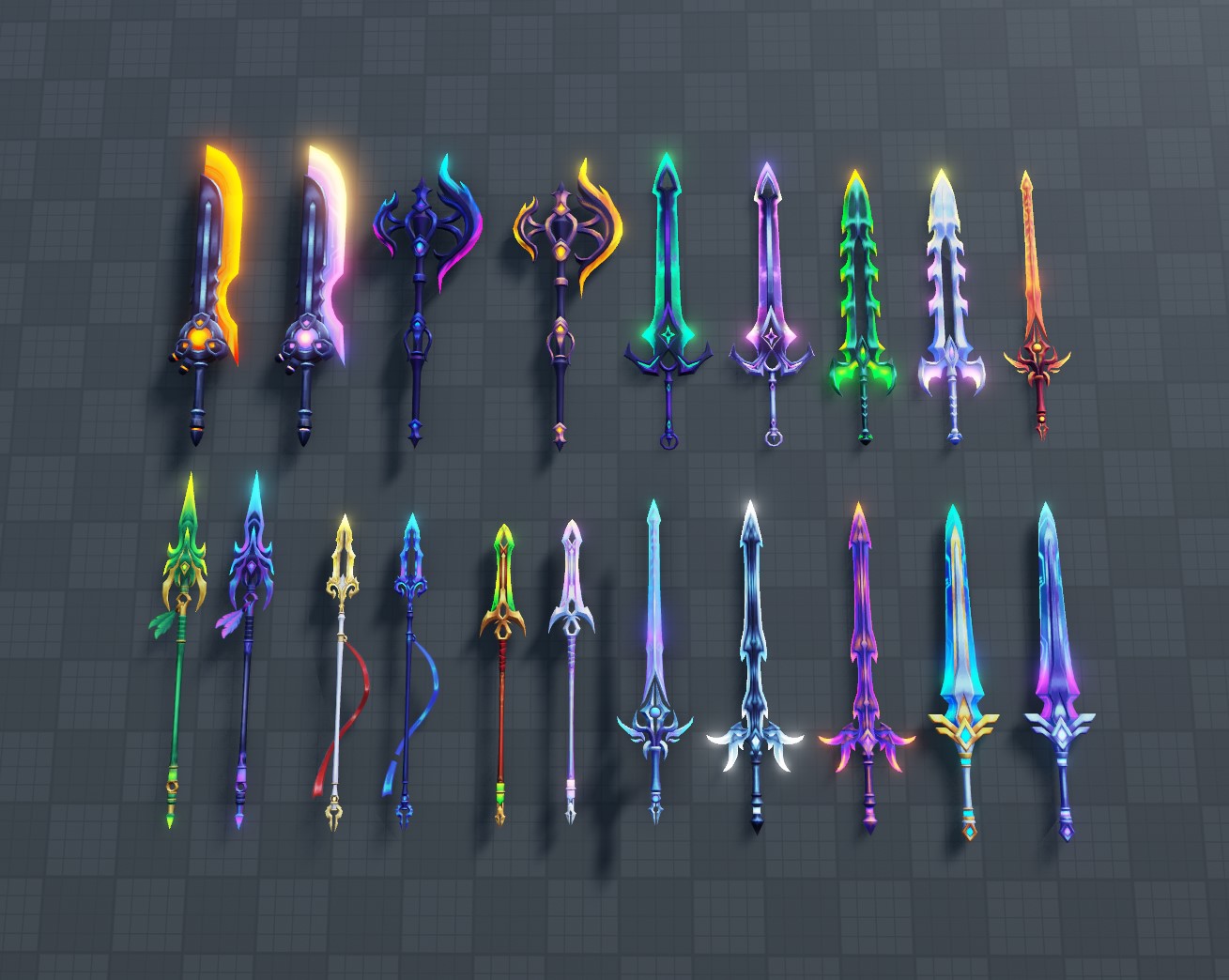 Fantasy Roblox Stylized Tools & Weapons Pack