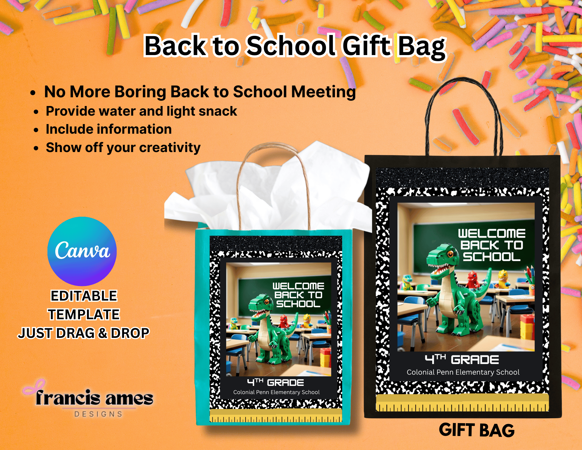 BACK TO SCHOOL GIFT BAG FREE CANVA TEMPLATE - Payhip