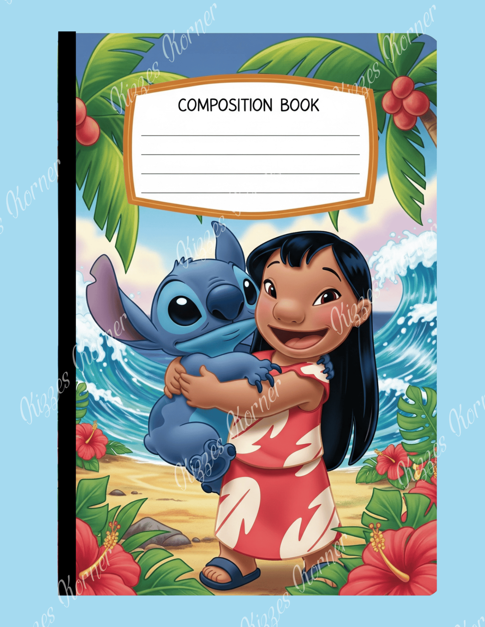 Stitch's Scribbles Composition Book - 5 - Payhip