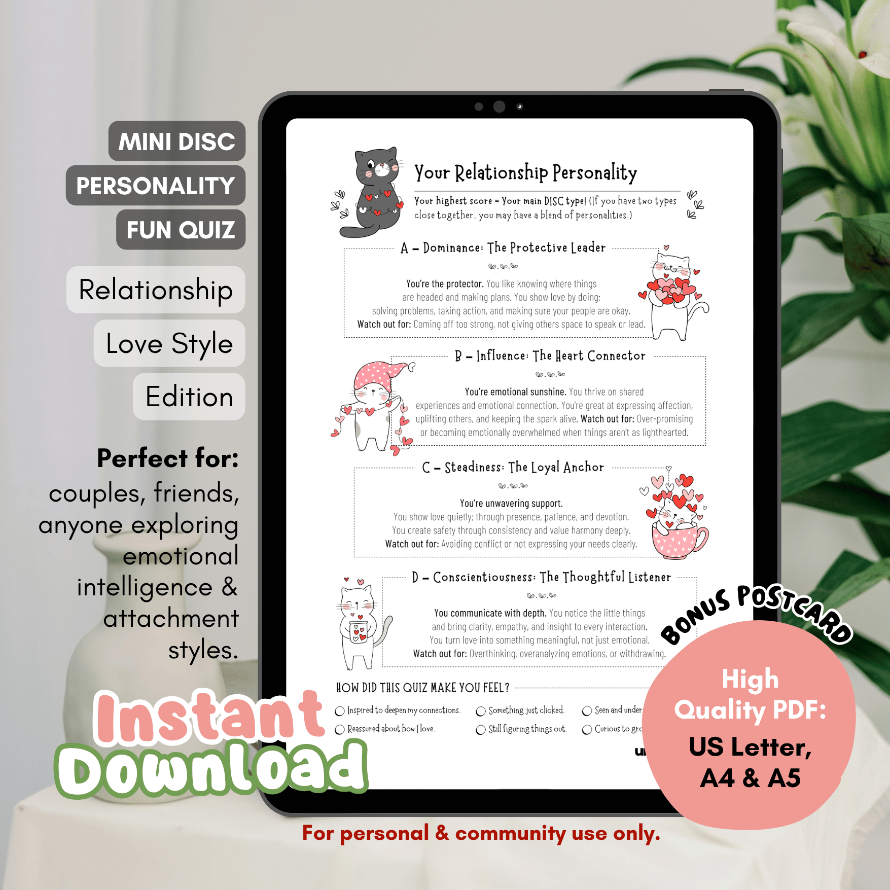 Love Style Quiz – Fun Personality Test for Couples & Self-Awareness ...