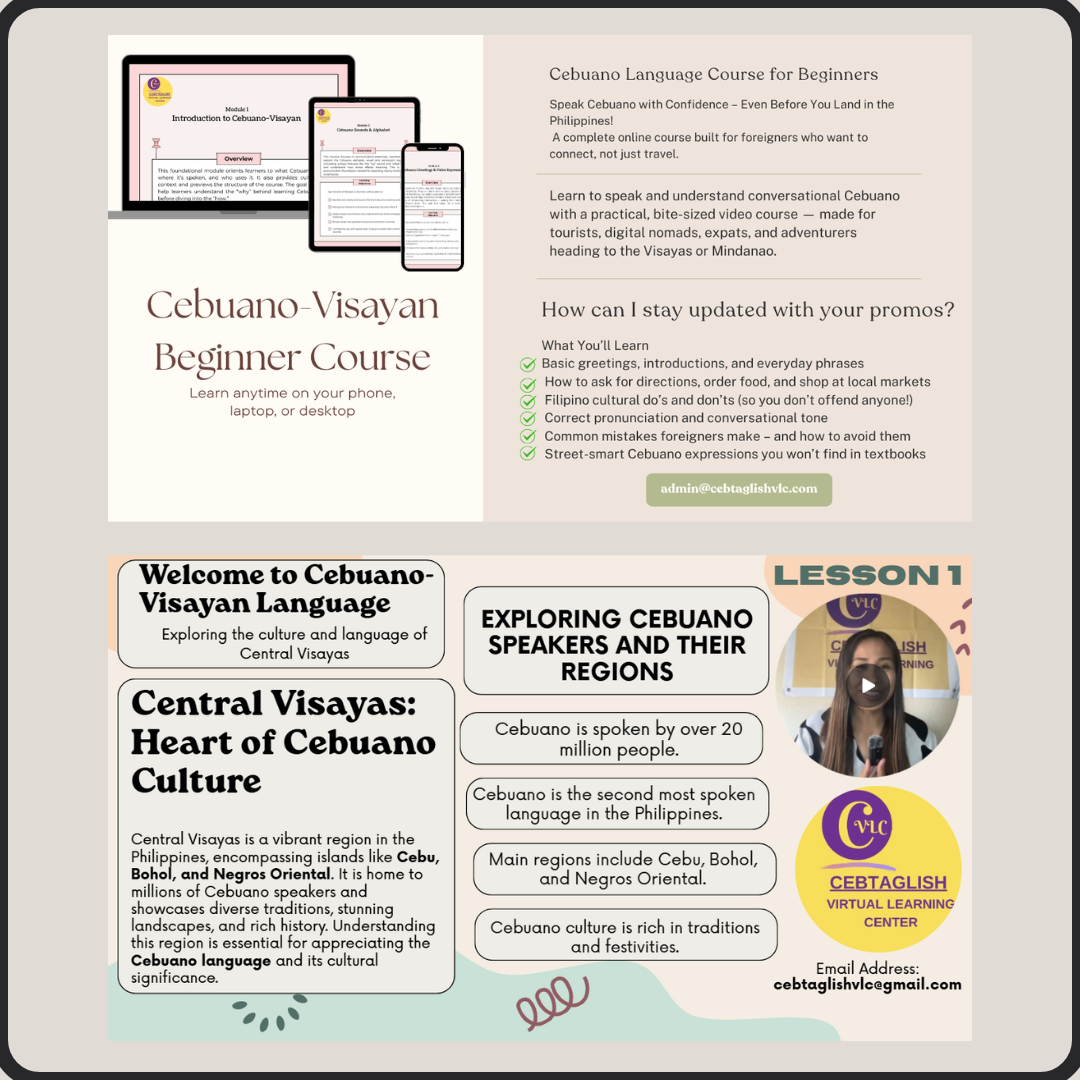Cebuano-Visayan Beginner Course - Payhip