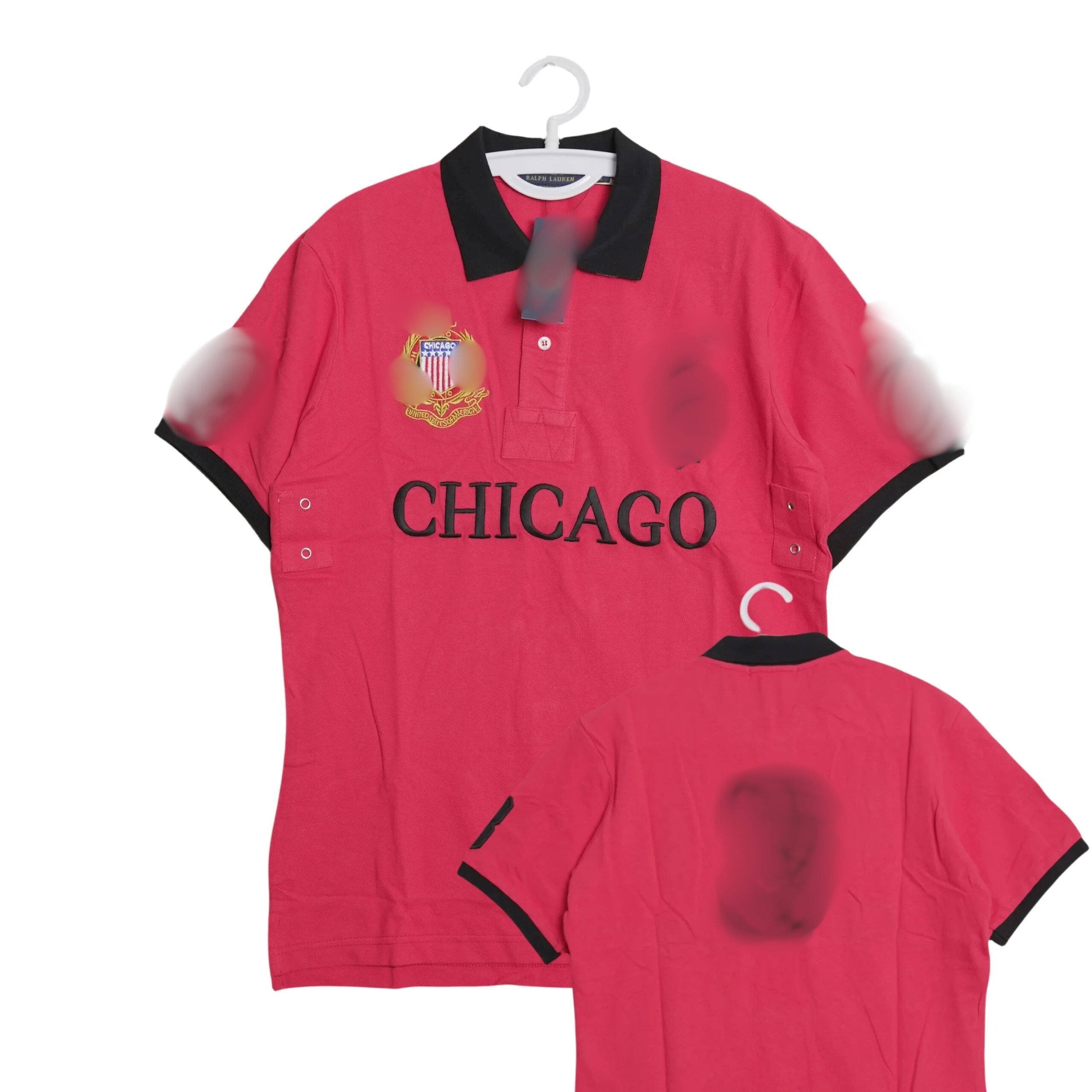 City Crest Polo – Chicago Rose - Payhip