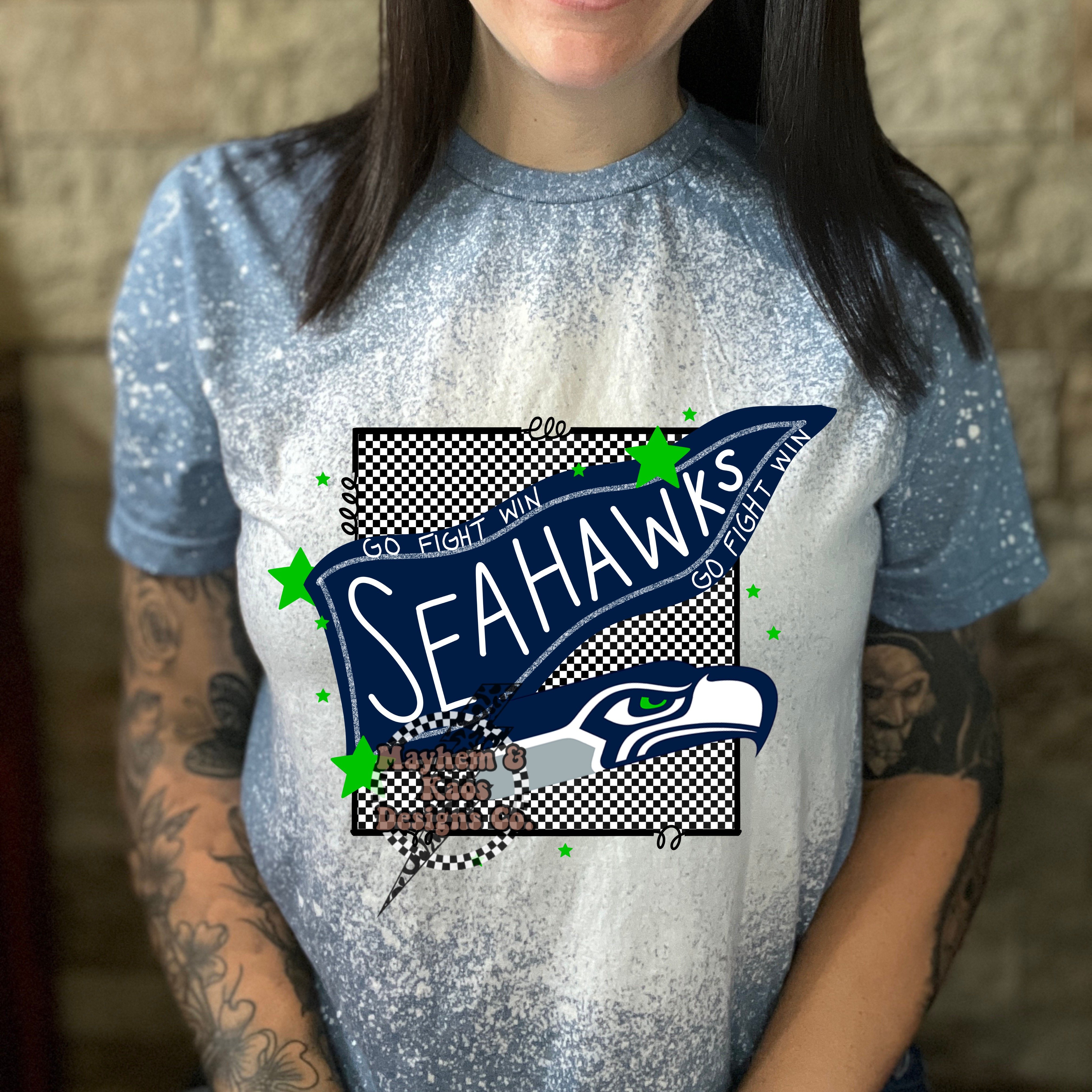 Seahawks checkered - Payhip