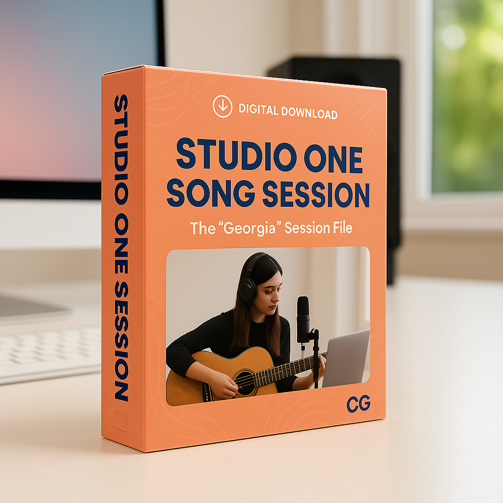 Studio One Pro 7 Song Session Template | The Georgia Session