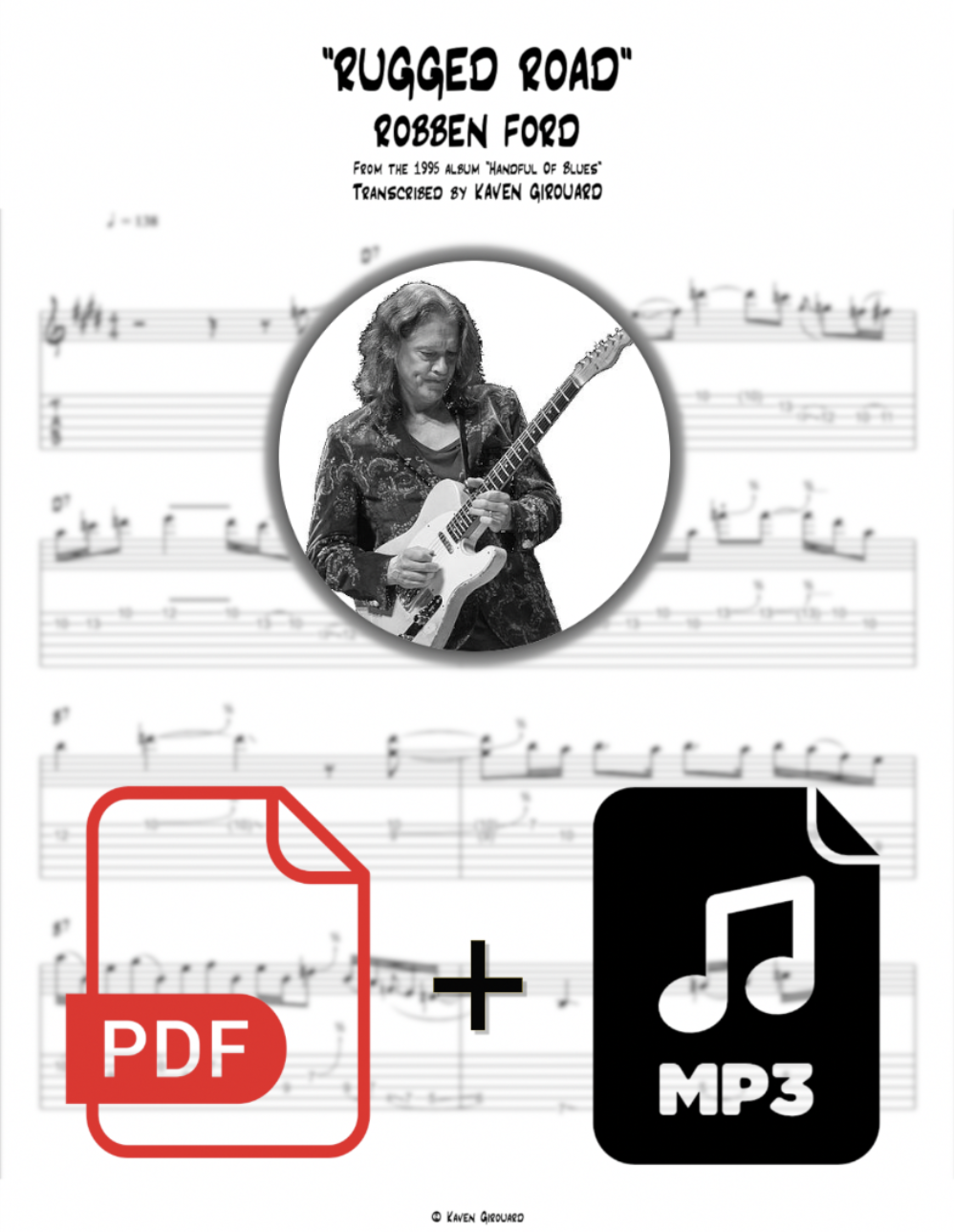 Rugged Road (Robben Ford) Solo Transcription Backing Track - Payhip