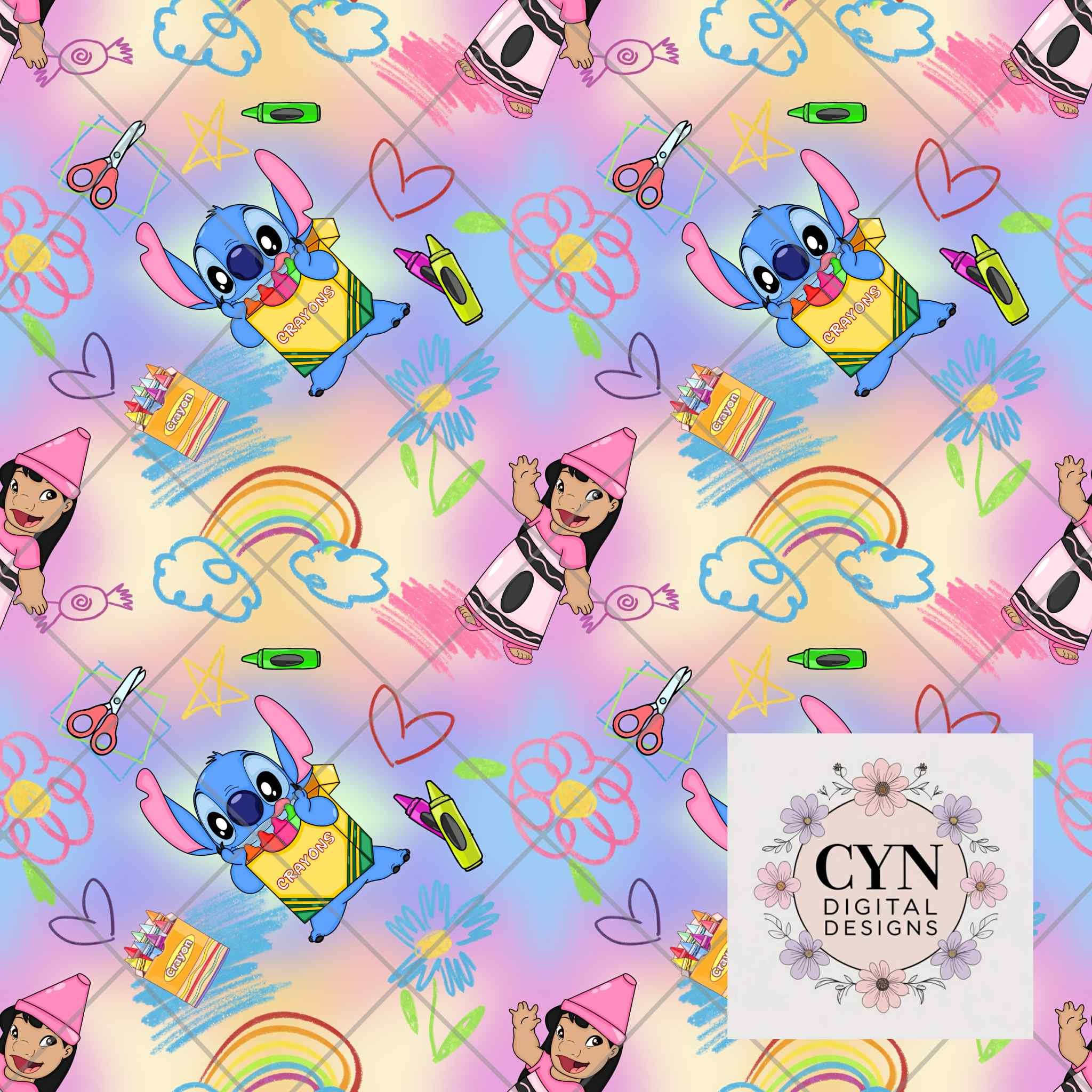 Blue Alien back to school - Payhip