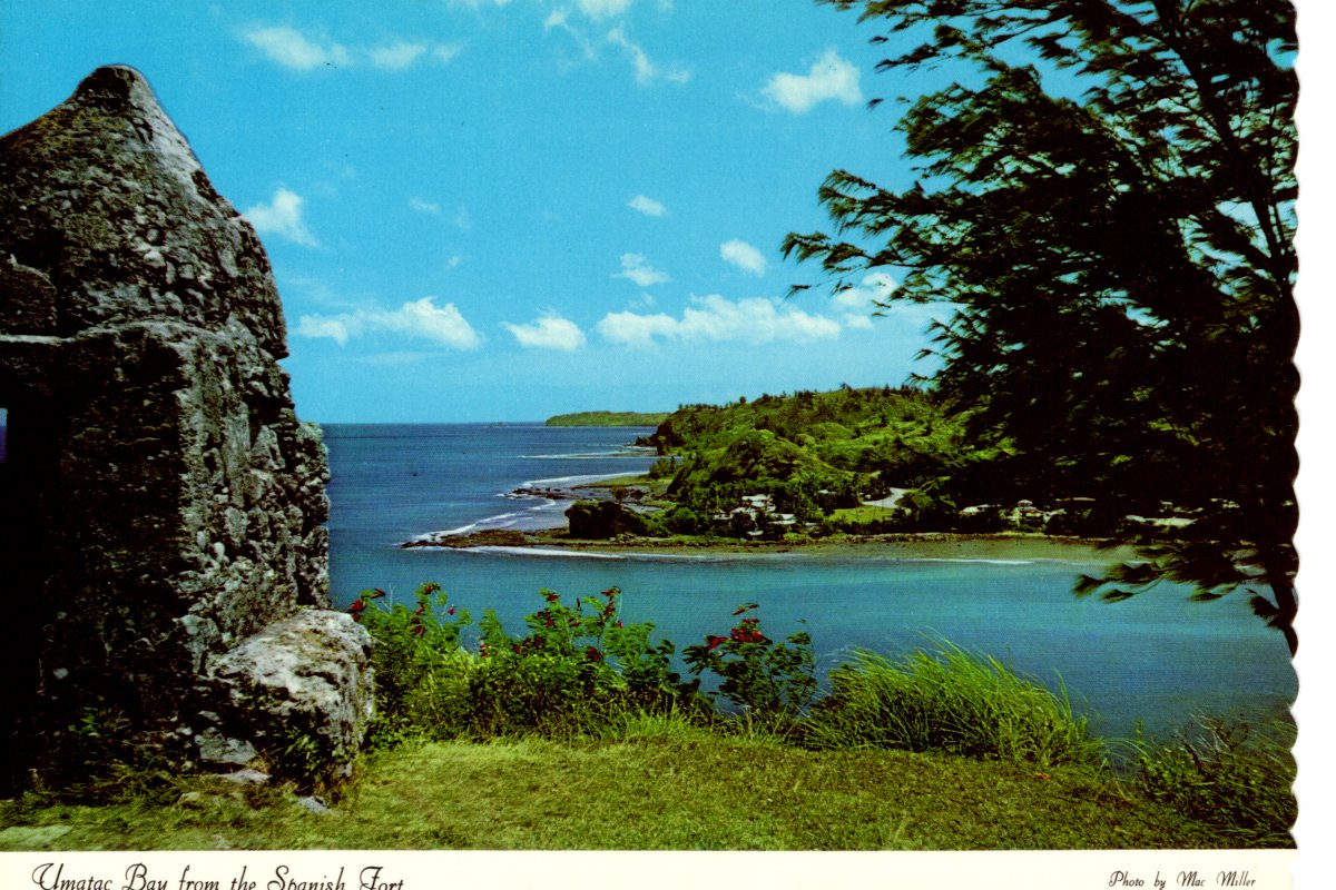 Umatac Bay from the Spanish Fort Soledad