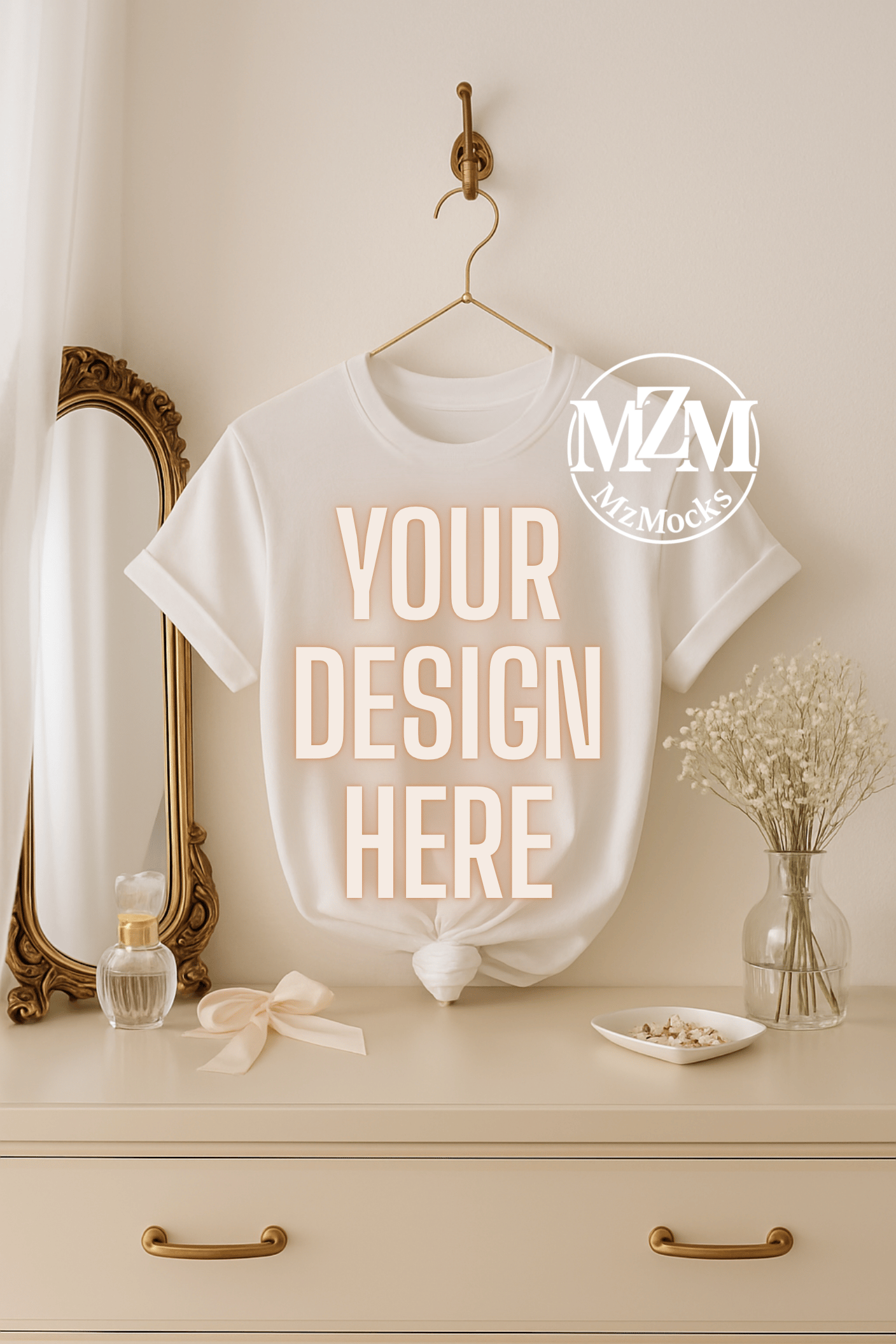 White Tee-Mirror - Payhip