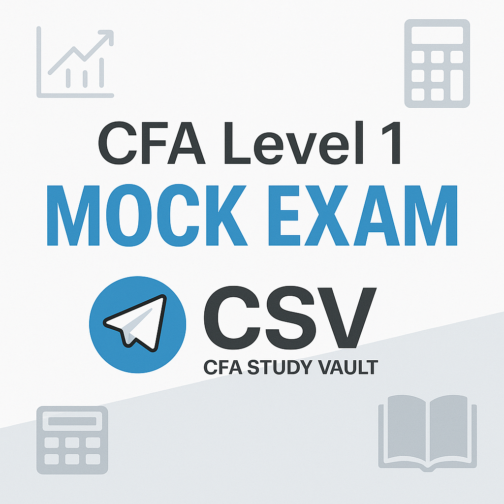 Official CFA Institute Level 1 Mock Exam - Payhip