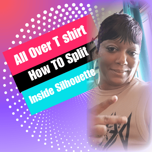 How To Split All Over T Shirts in Silhouette Studio - Payhip