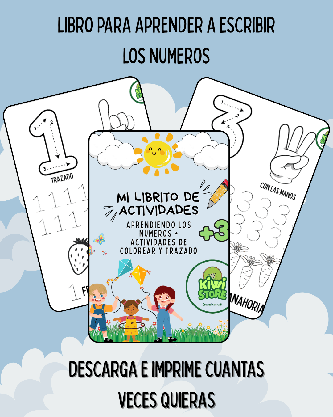 MI LIBRITO DE ACTIVIDADES - NUMEROS - 10 PAG - Payhip