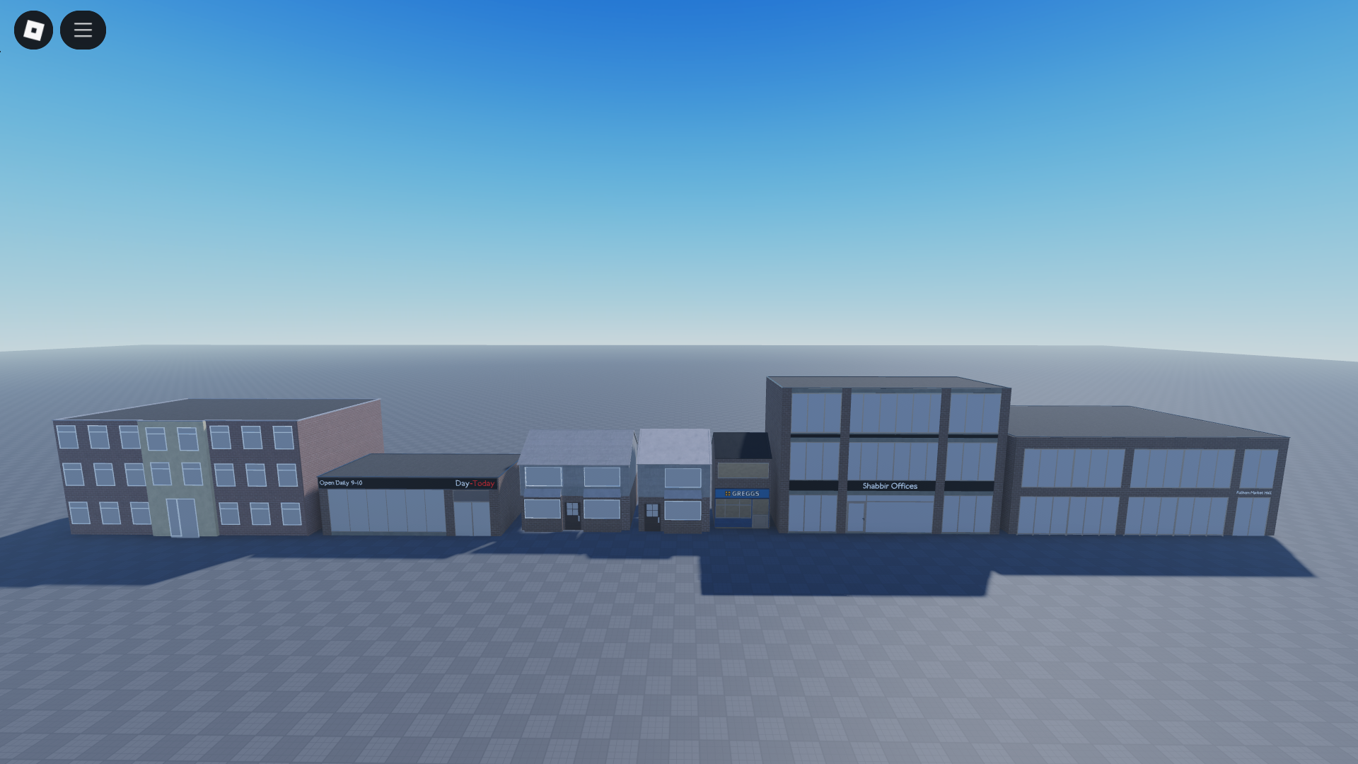 UK Filler Building Pack – 6 Realistic Roblox Assets